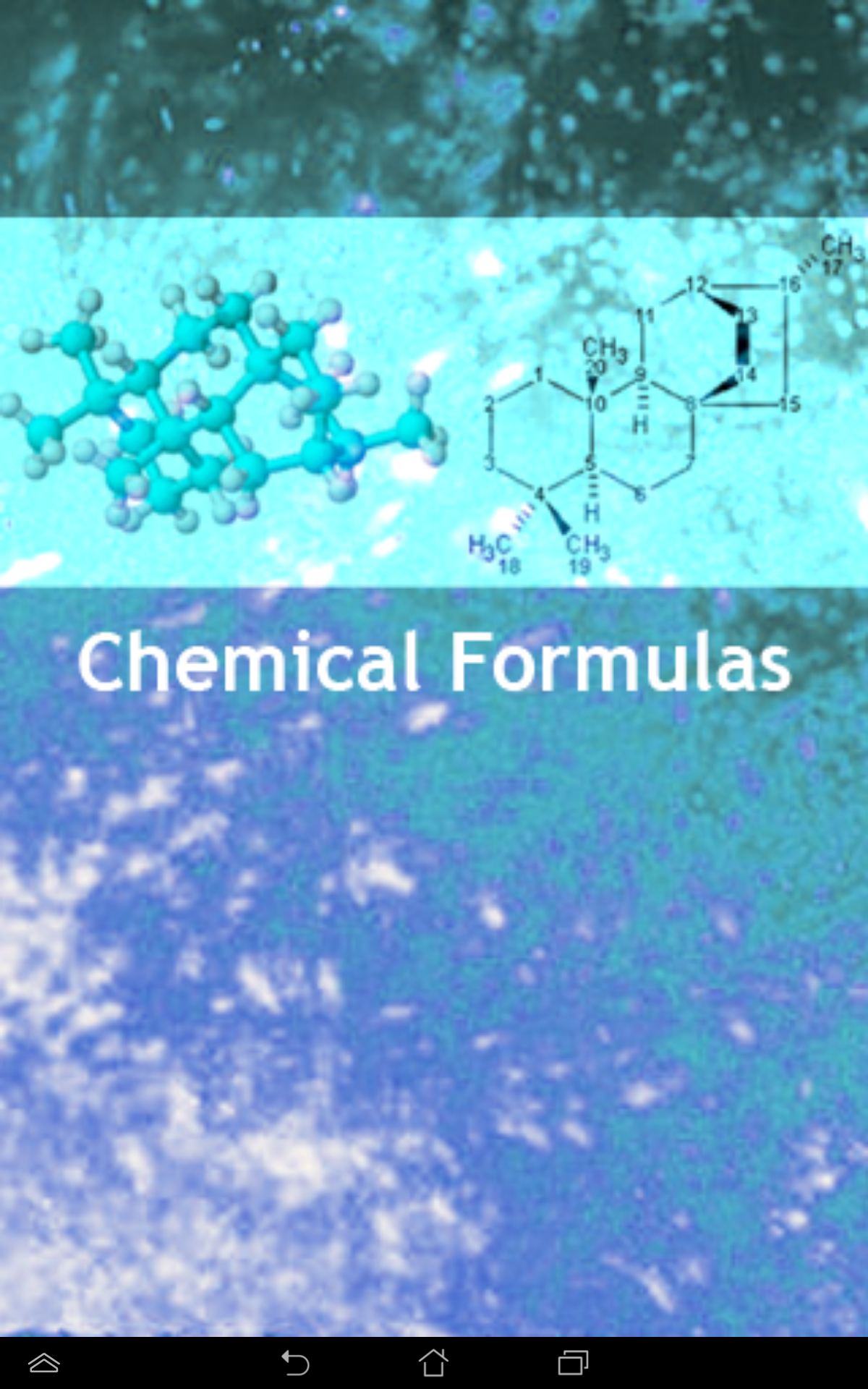 Chemical Formulas - App on Amazon Appstore