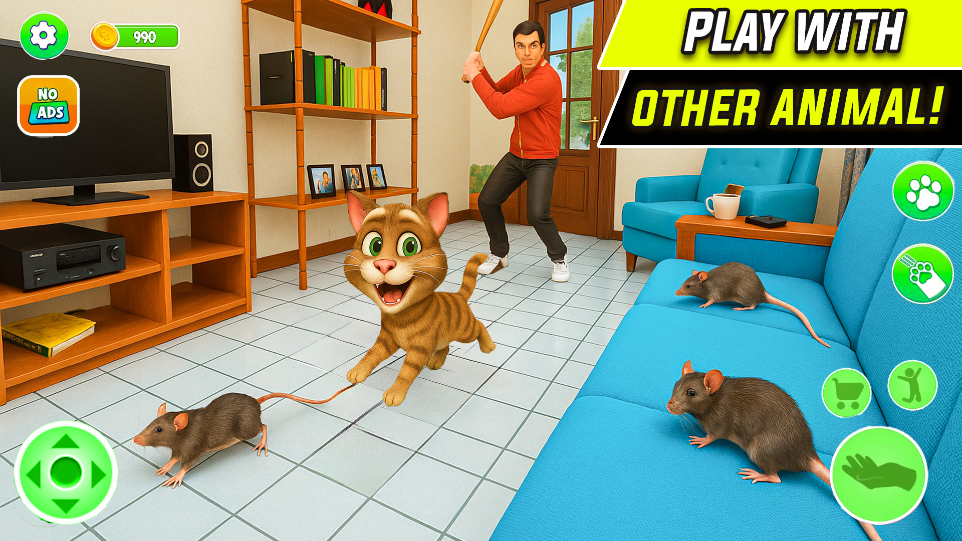 My Cat Simulator 3D Game : Virtual Pet Life 2025 - App on the Amazon ...