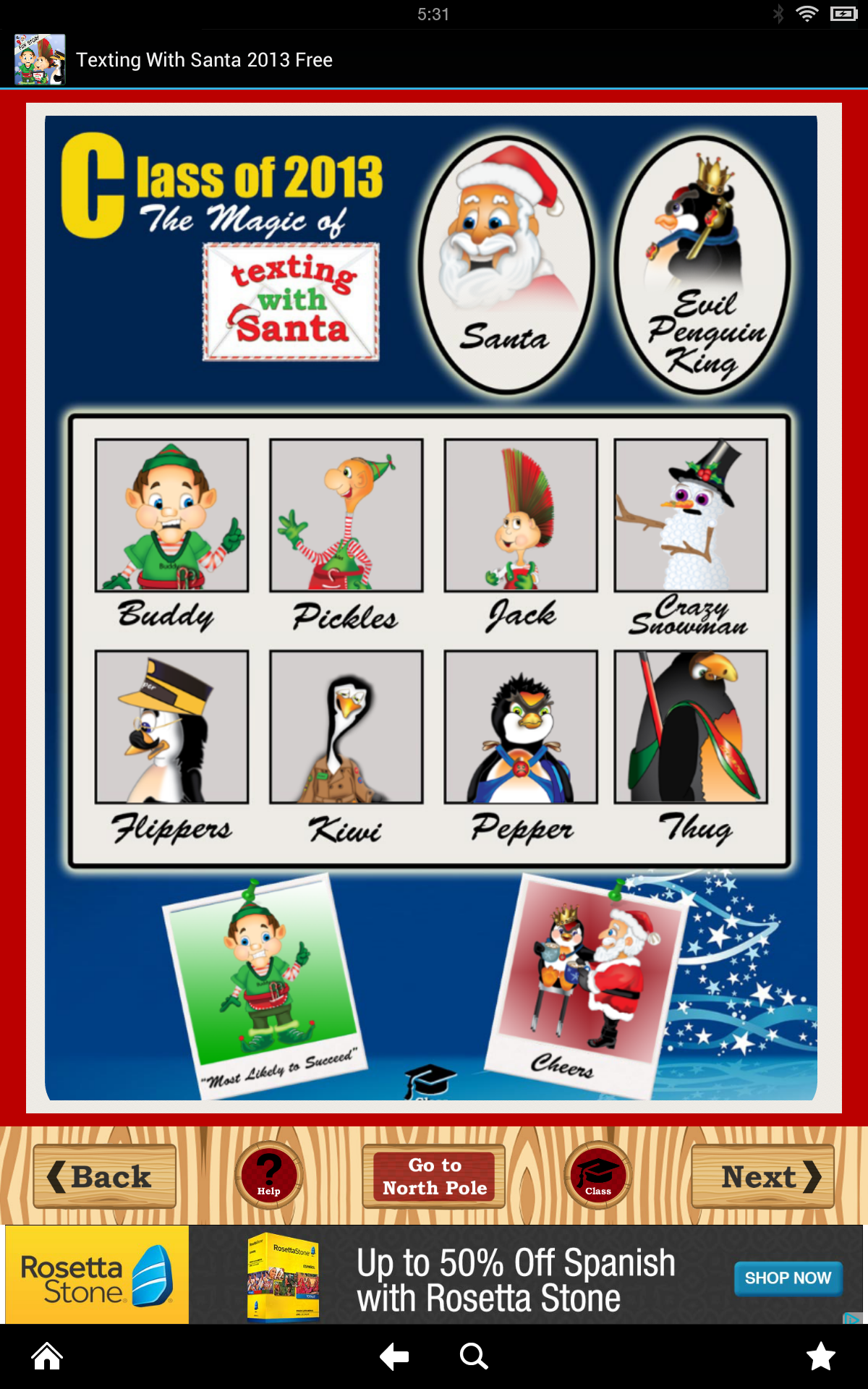 Texting With Santa Free - App on Amazon Appstore