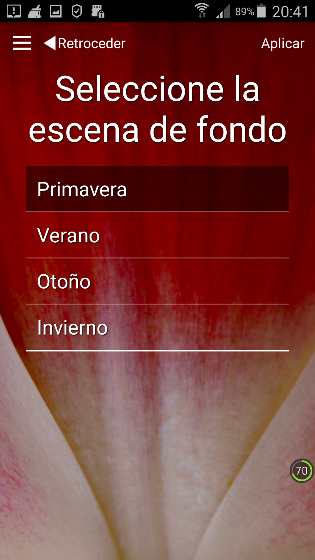 Aplicación Oración Centrante en Amazon Appstore