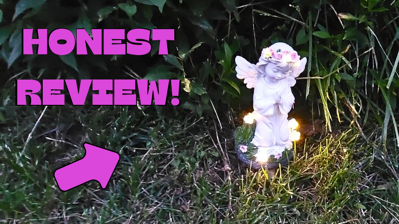 Watch Honest Review Of This Angel Garden Statue At Dusk! on Amazon Live