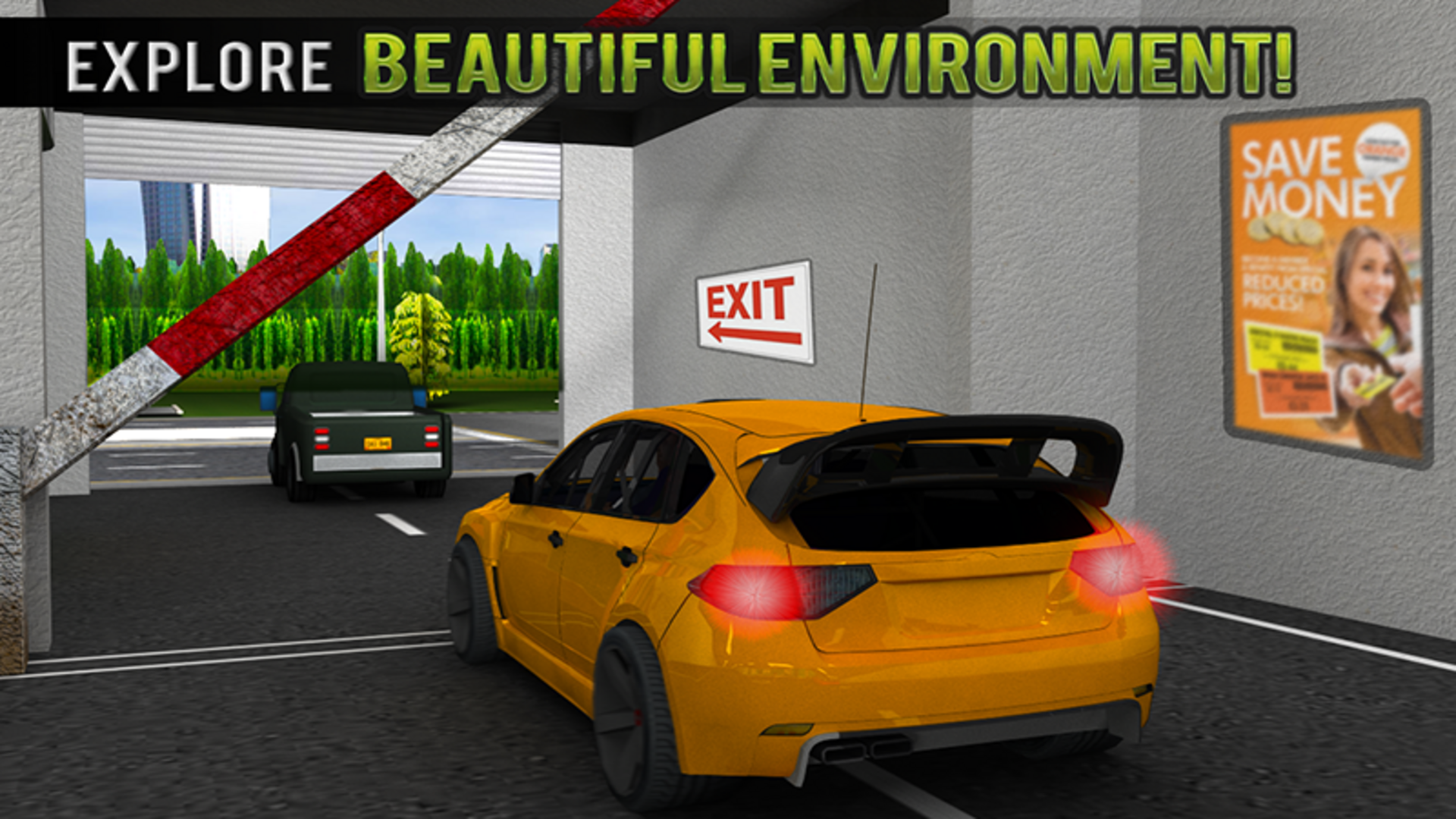 Drive Thru Shopping Mall Car Driving Simulator - Cargo Transport Truck ...