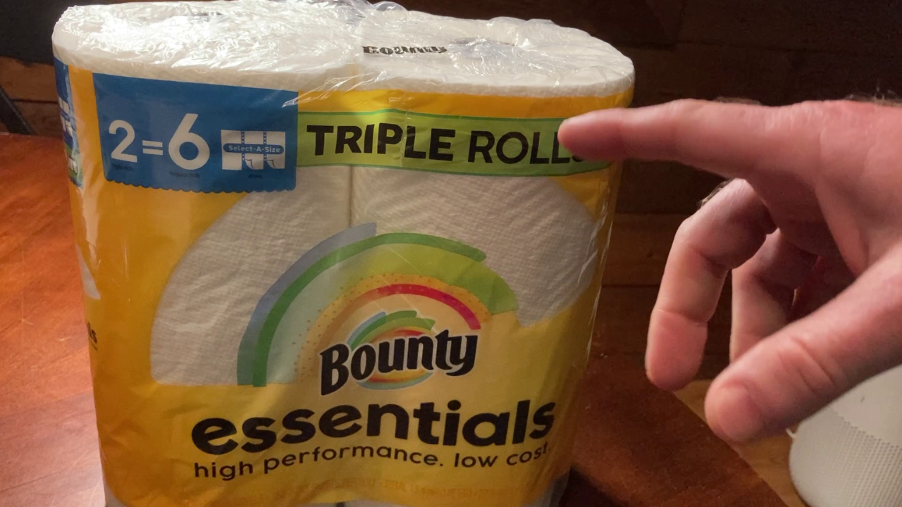 Watch Bounty Essentials Paper Towels - Review & Test on Amazon Live