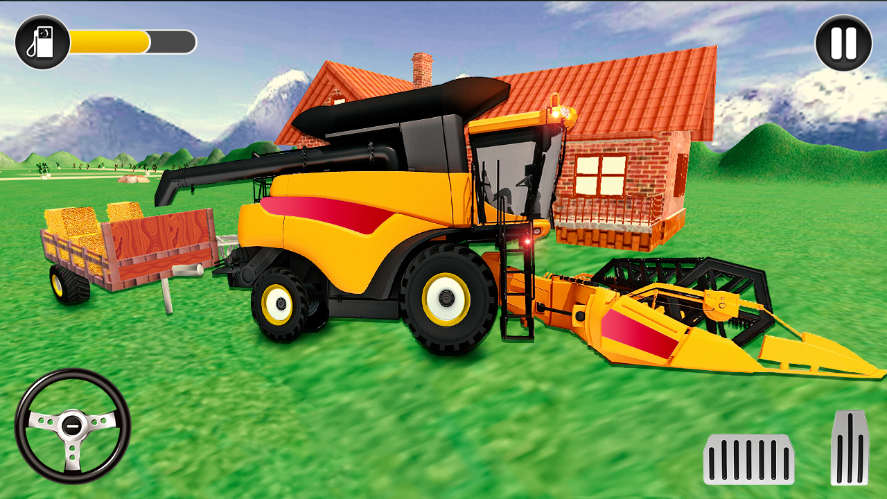 Tractor Farming 3D Harvest : Village Farming, Simulator 3D - App on ...