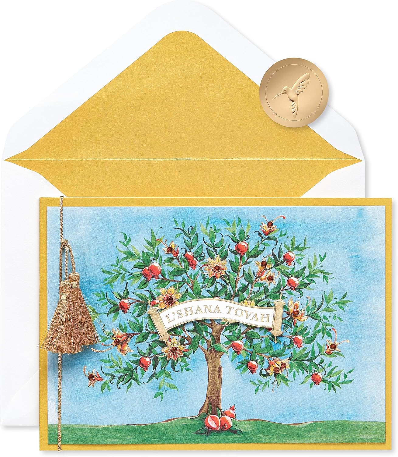 Amazon.com : Papyrus Rosh Hashanah Card (Good Health and Happiness ...