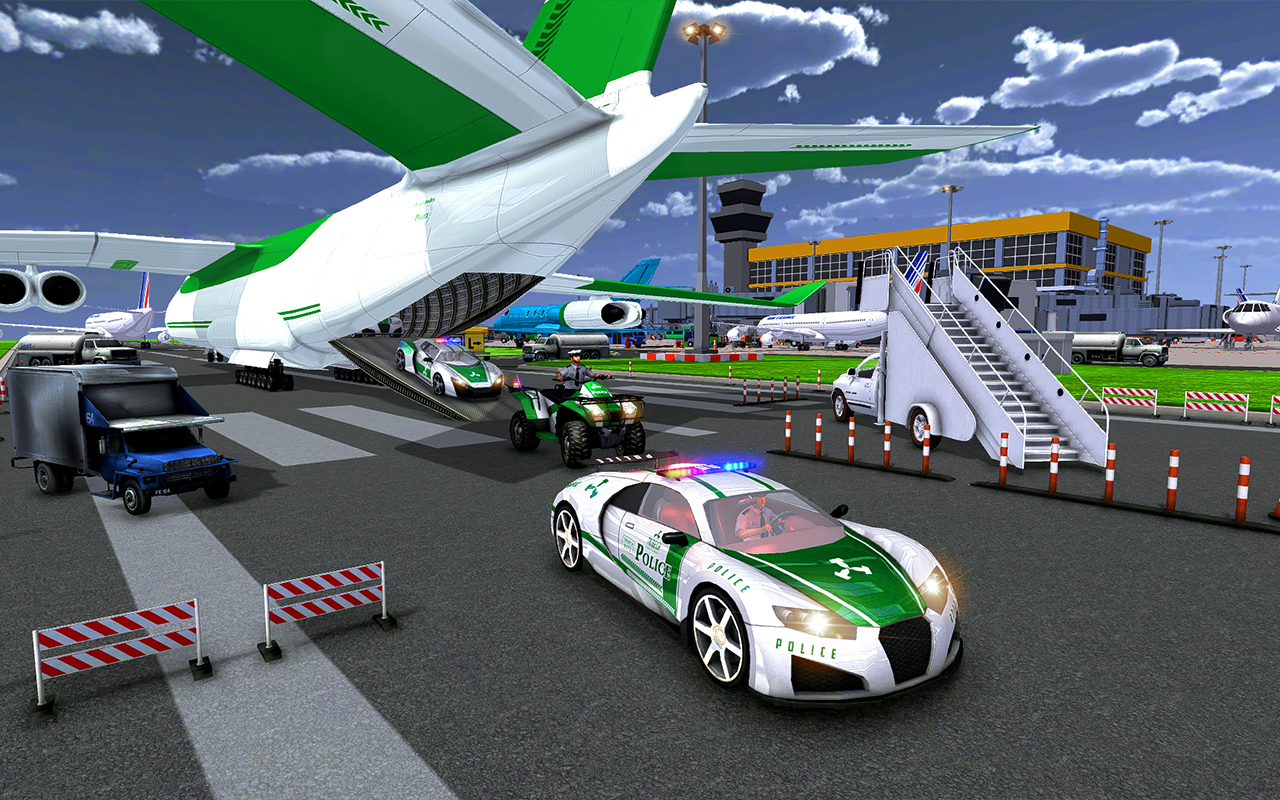 US Police Cargo Plane Transporter - App on the Amazon Appstore