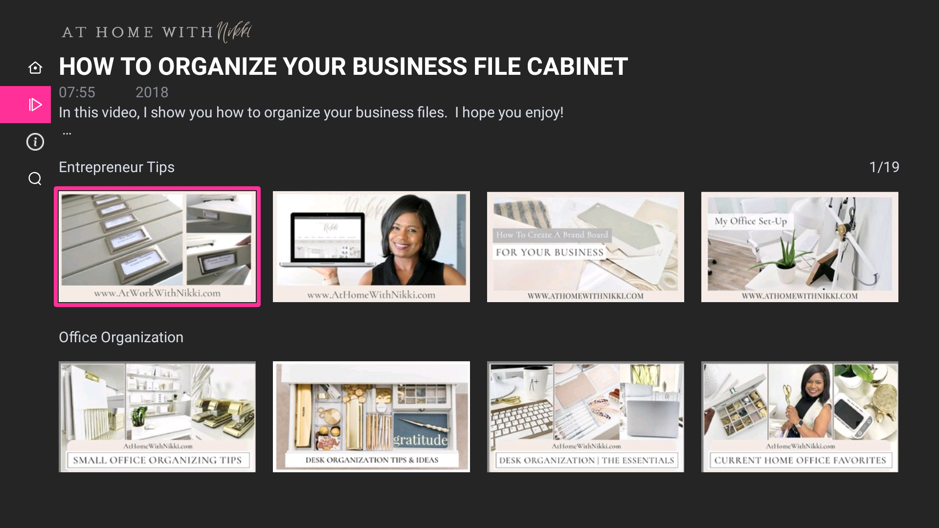 At Home With Nikki - App on Amazon Appstore