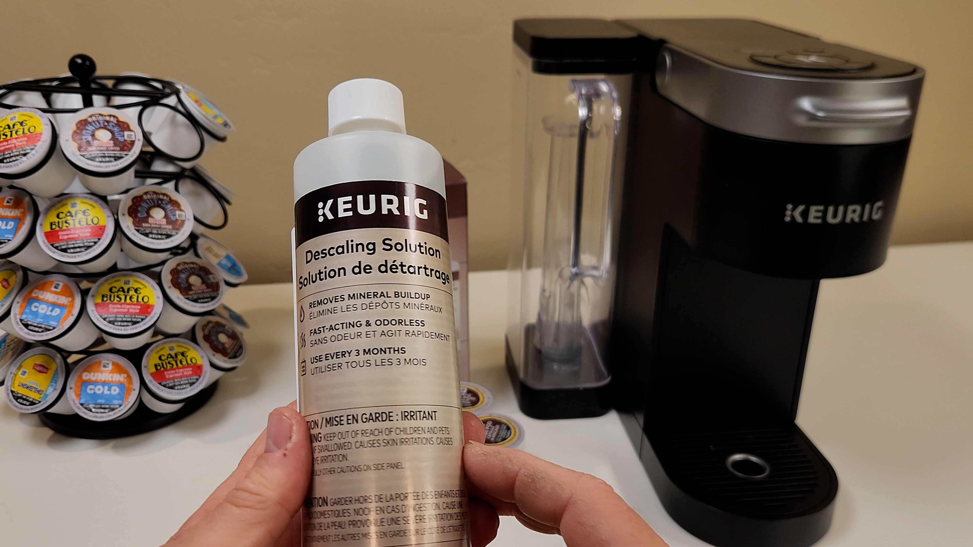 Watch Descale Kueirg K-Supreme - Keurig Brewer Cleanse Kit on Amazon Live
