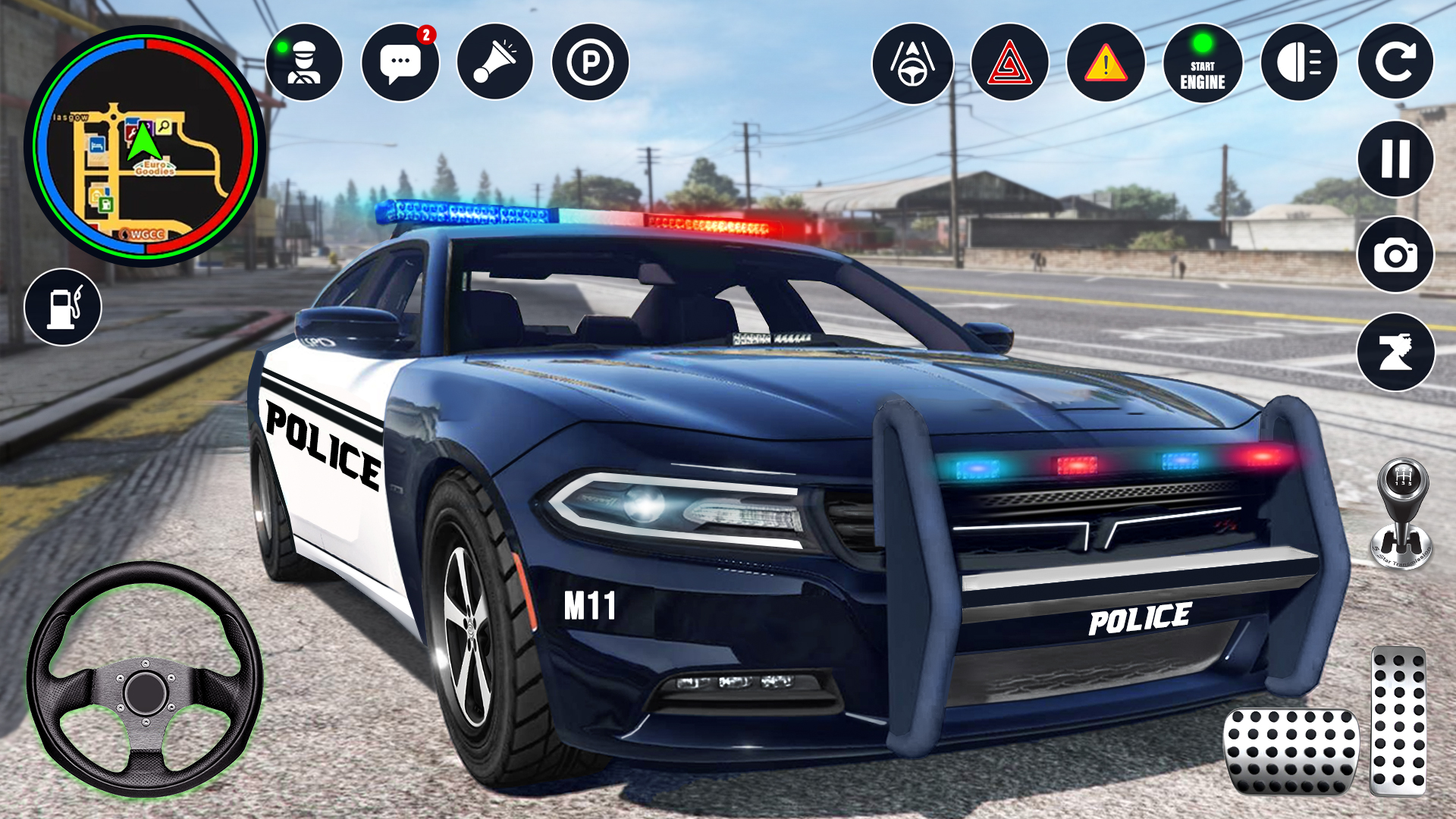 US Police Racing Car Chase Game : Police Car Drift Simulator Cops Thief ...