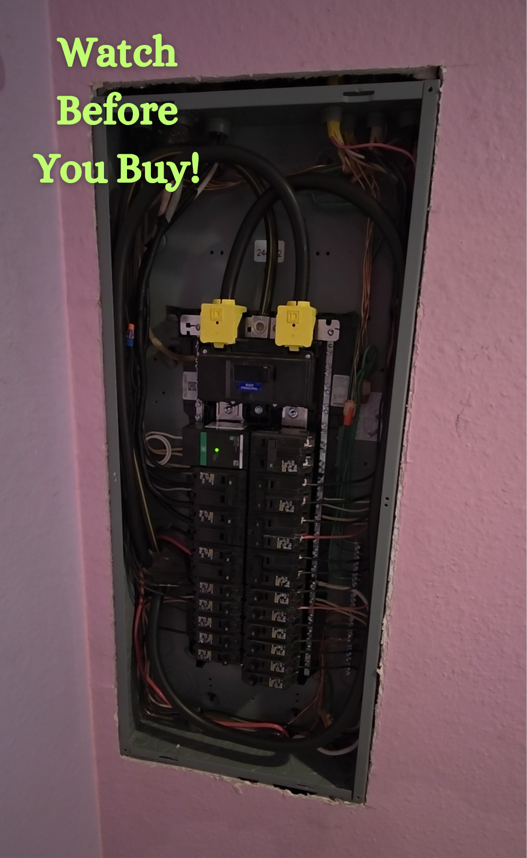 Watch Honest Review of Square D Homeline Panel, Surge Protector, and ...