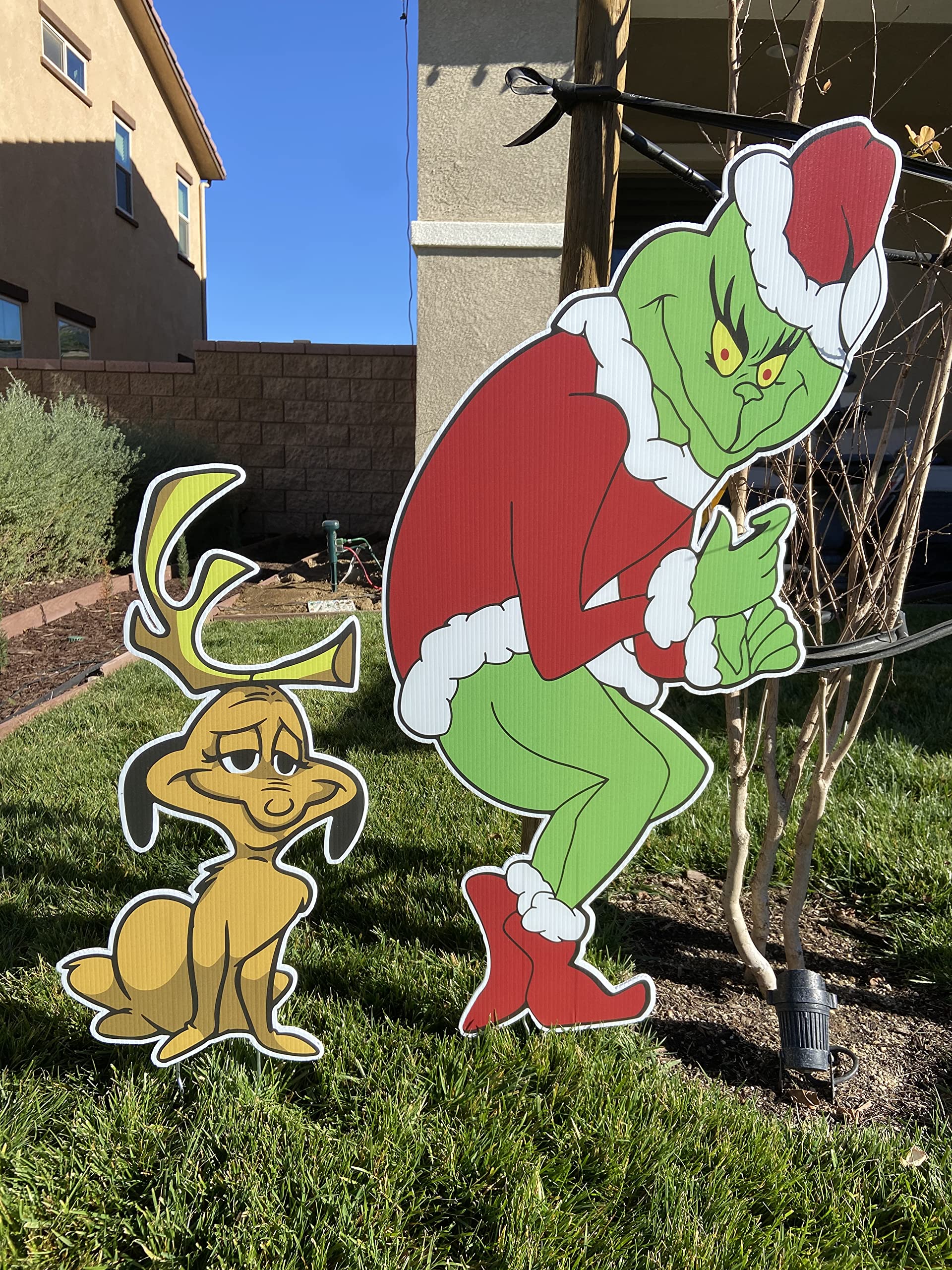 Amazon.com : Generic Stealing Christmas Lights Double Sided Who Ville ...