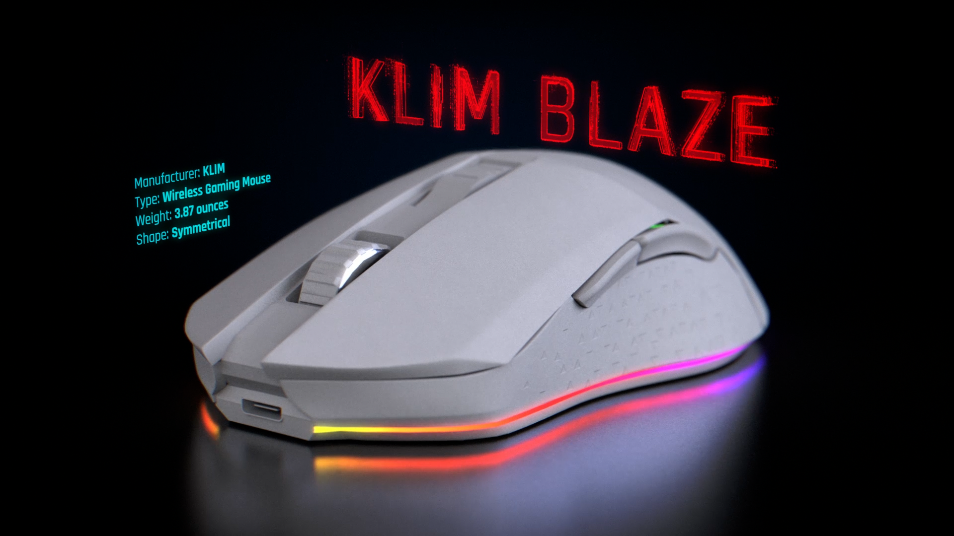 Watch KLIM Blaze Rechargeable Wireless Gaming Mouse RGB on Amazon Live