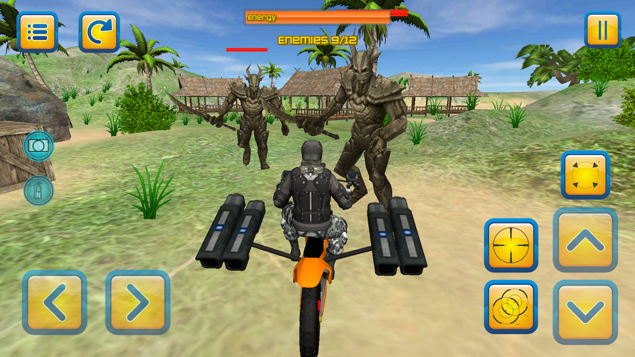 Motorbike Beach Fighter 3D - Motorcycle Shooter Game - App on the ...