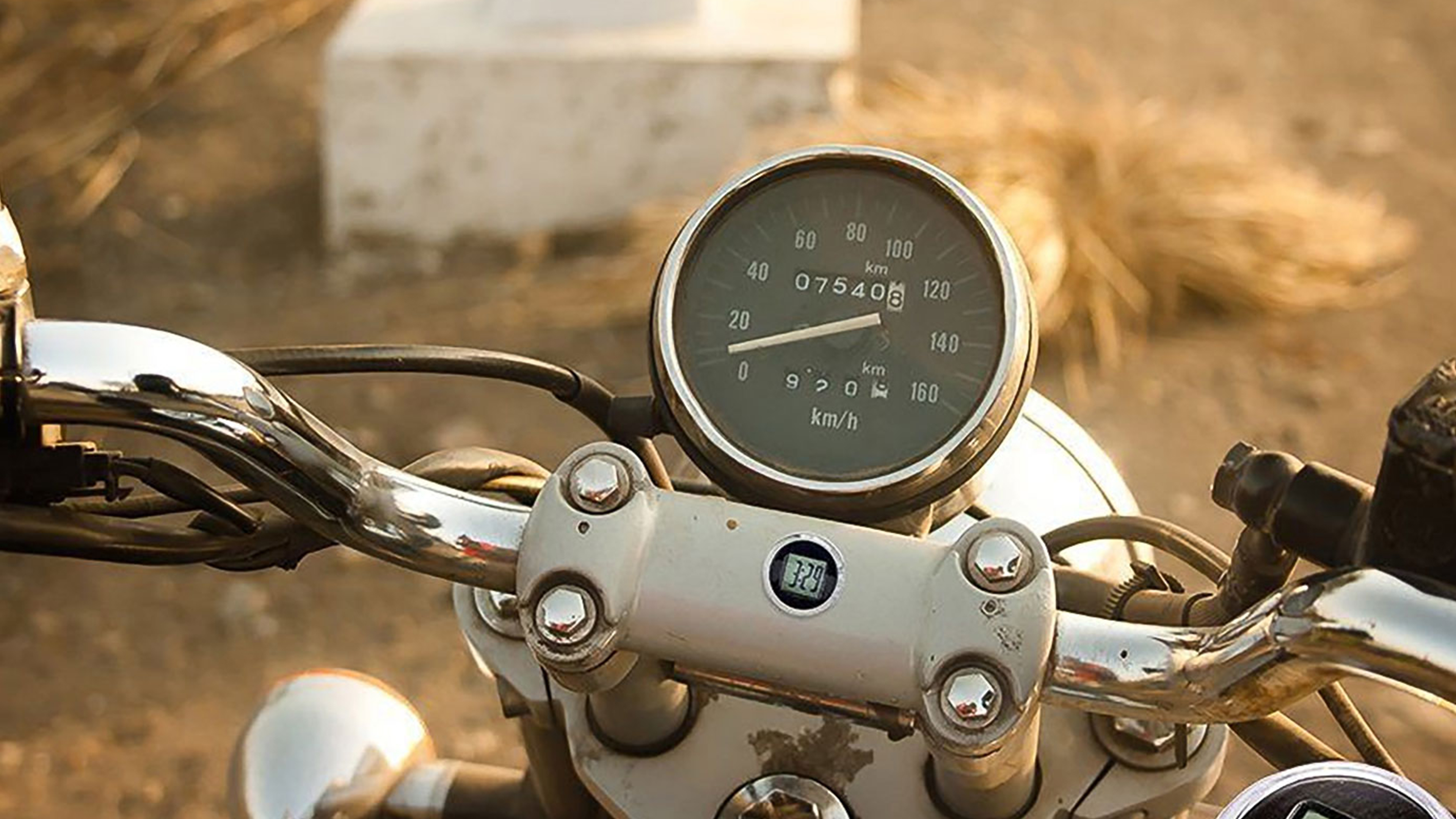 Motorcycle Digital Clock