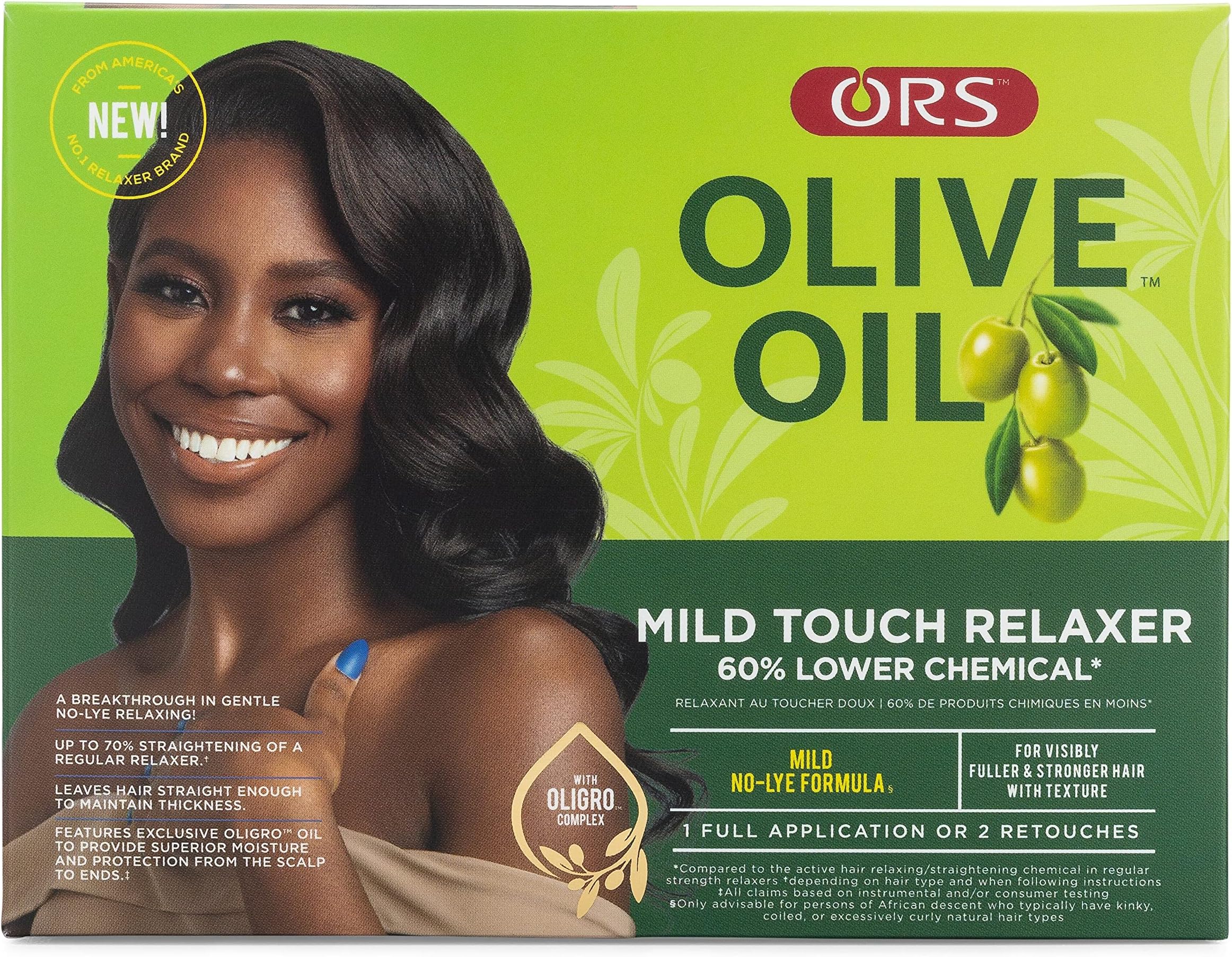 Amazon.com : Organic Root Stimulator Olive Oil No Lye Relaxer Kit ...