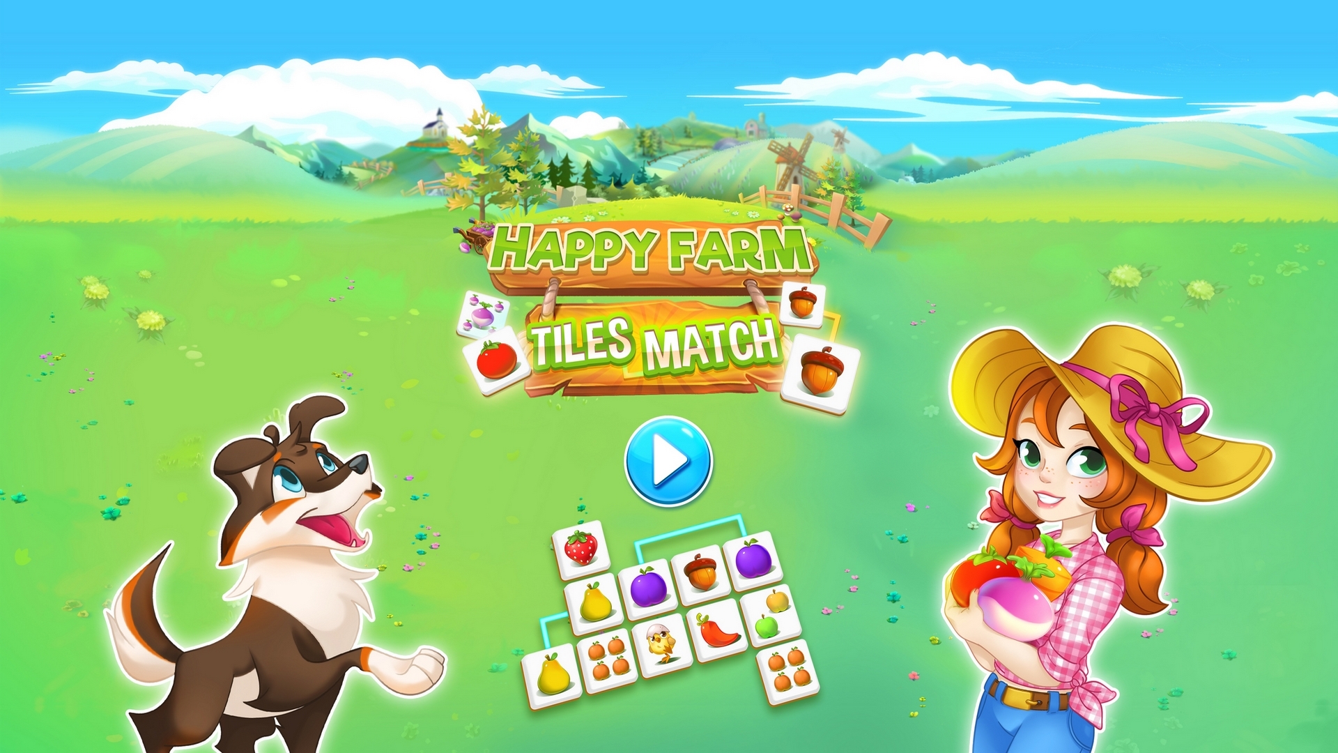 Happy Farm : Tiles Match for TV - App on Amazon Appstore