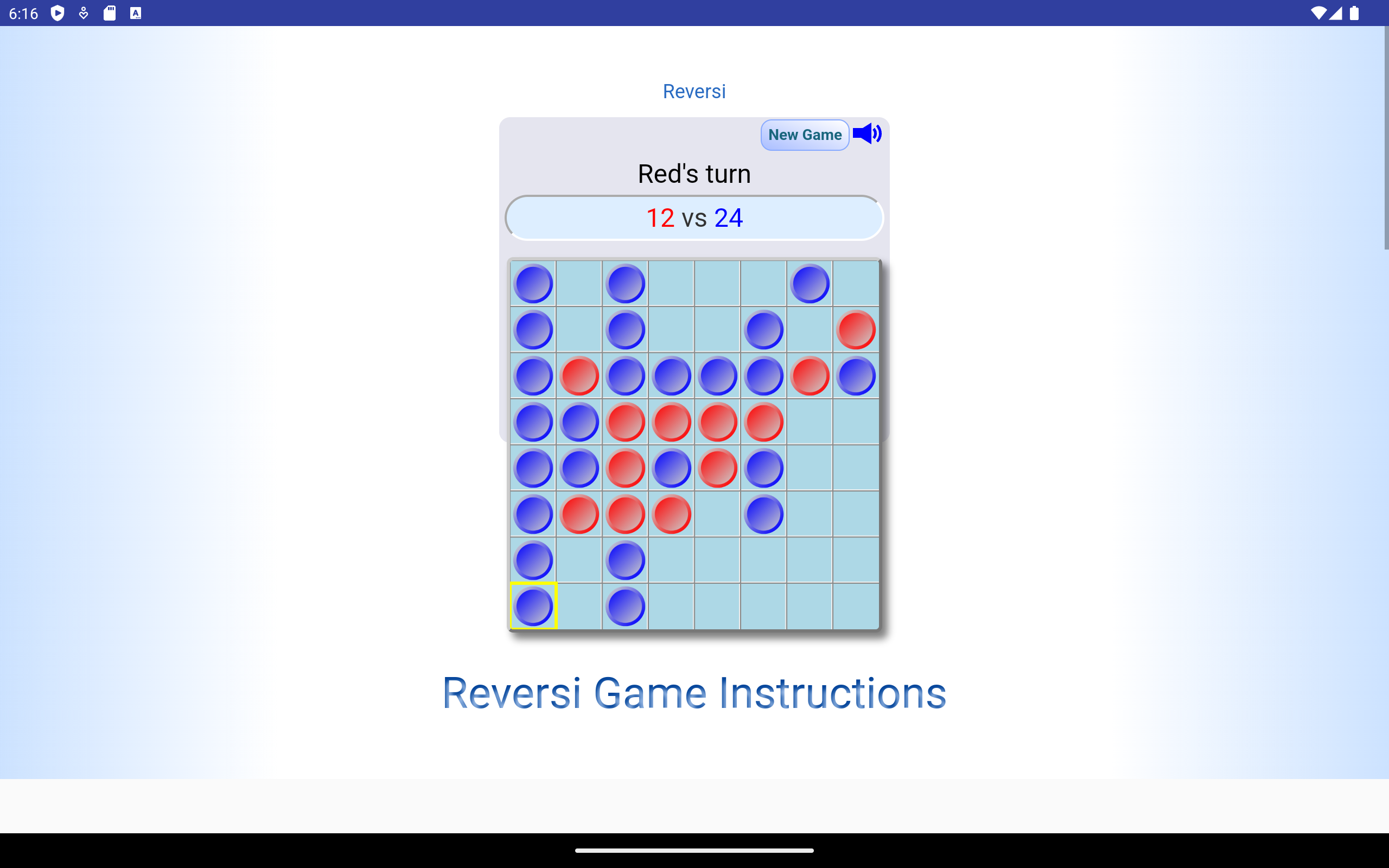 Reversi Game - App on Amazon Appstore