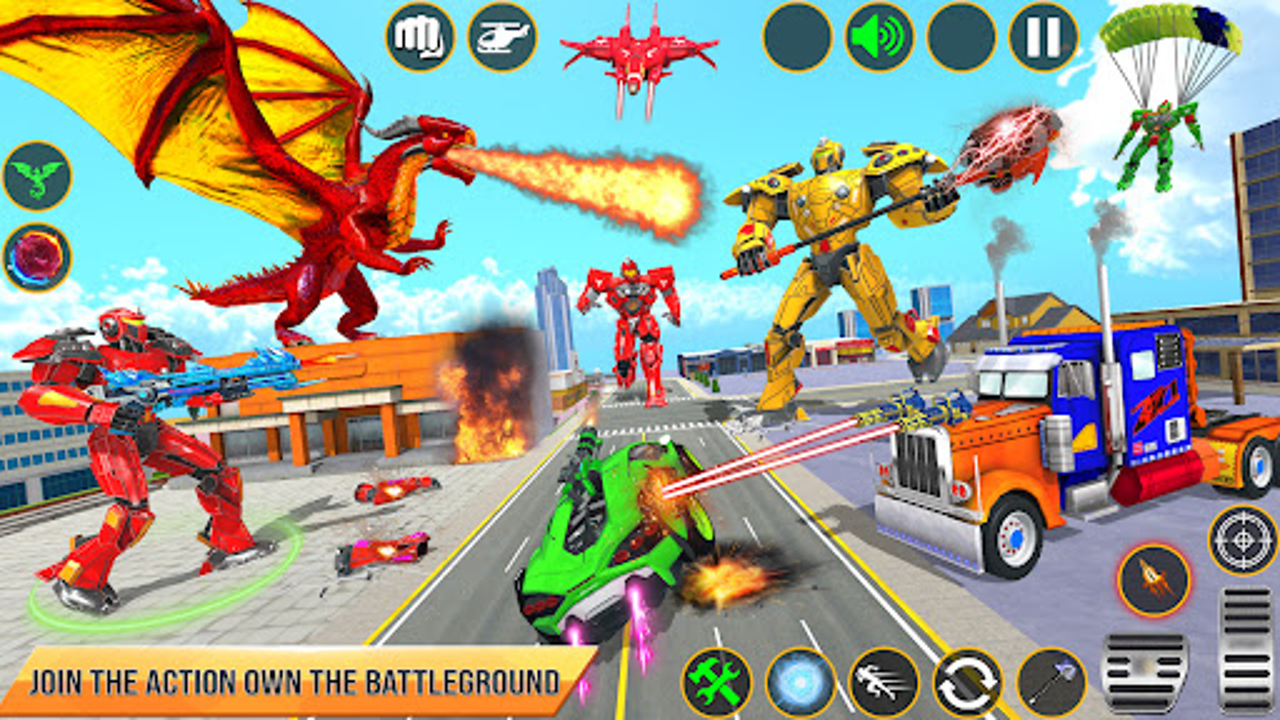 Dragon Robot Car Games 3d - App on Amazon Appstore