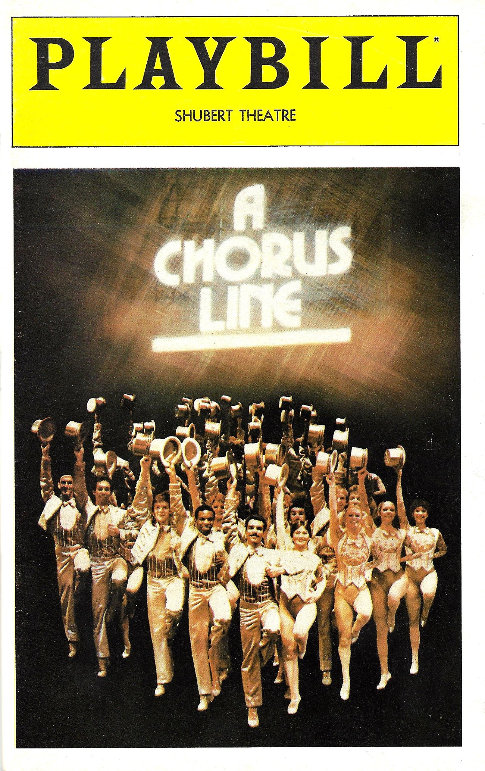 A Chorus Line Playbill
