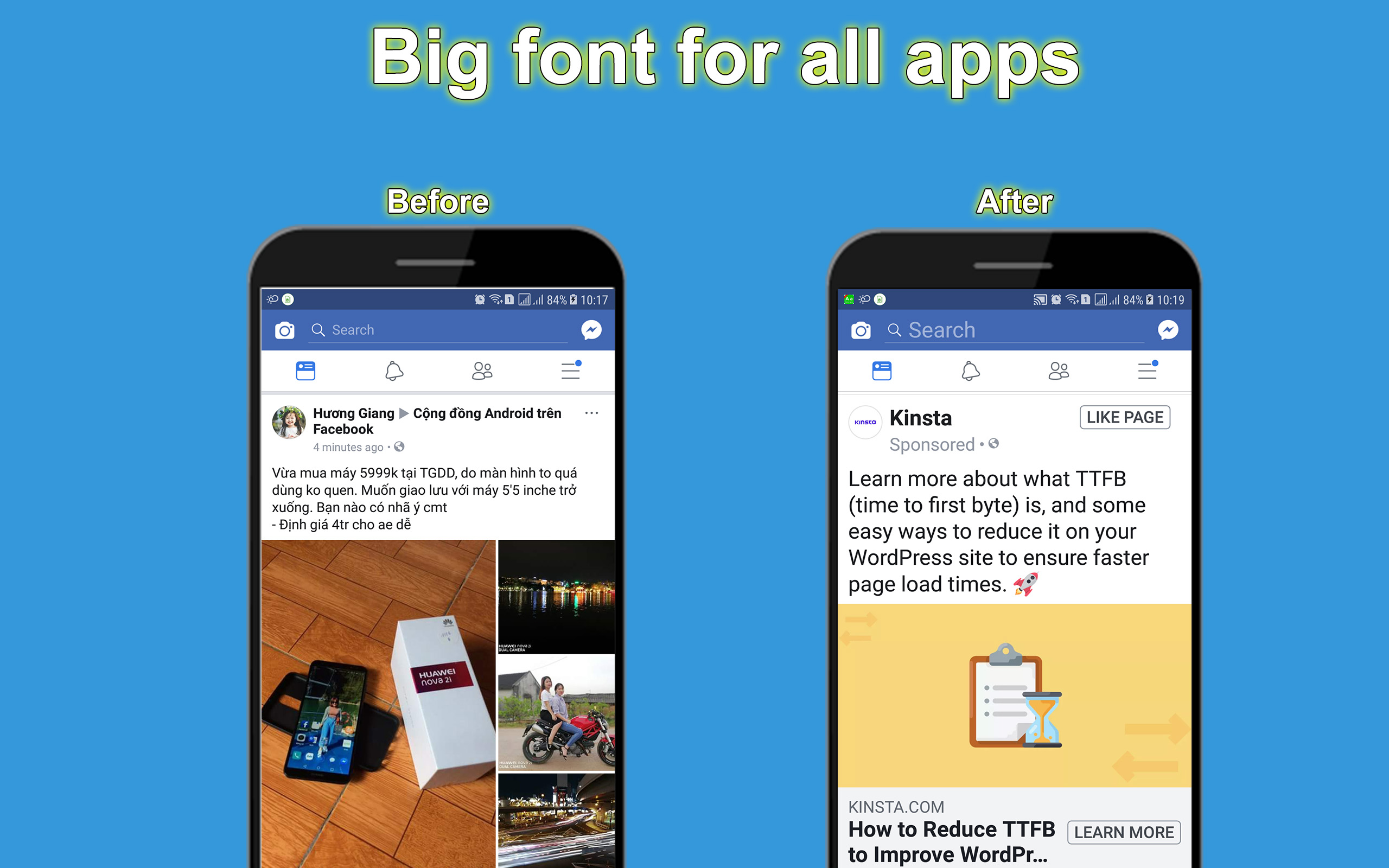 Big font - Enlarge font size - App on Amazon Appstore