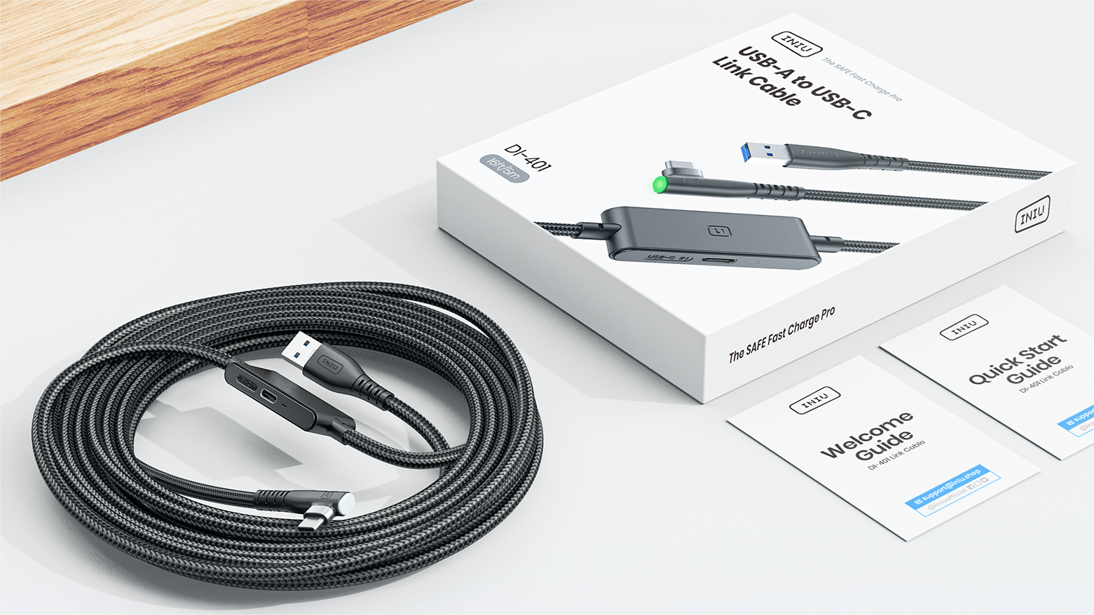 Watch INIU Link Cable 5m for Meta Oculus Quest 2, Pico Accessories on ...