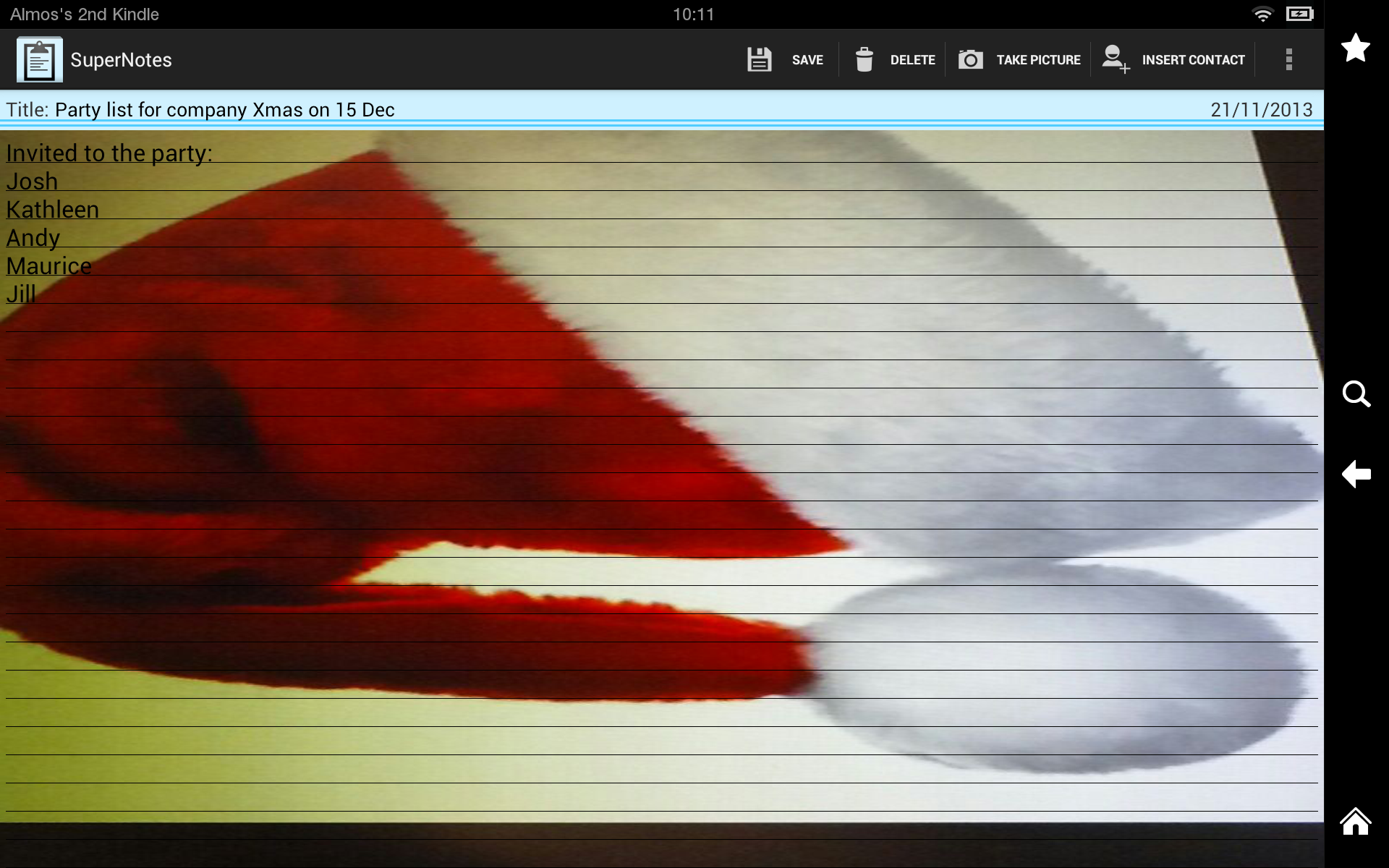 SuperNotes - App on the Amazon Appstore