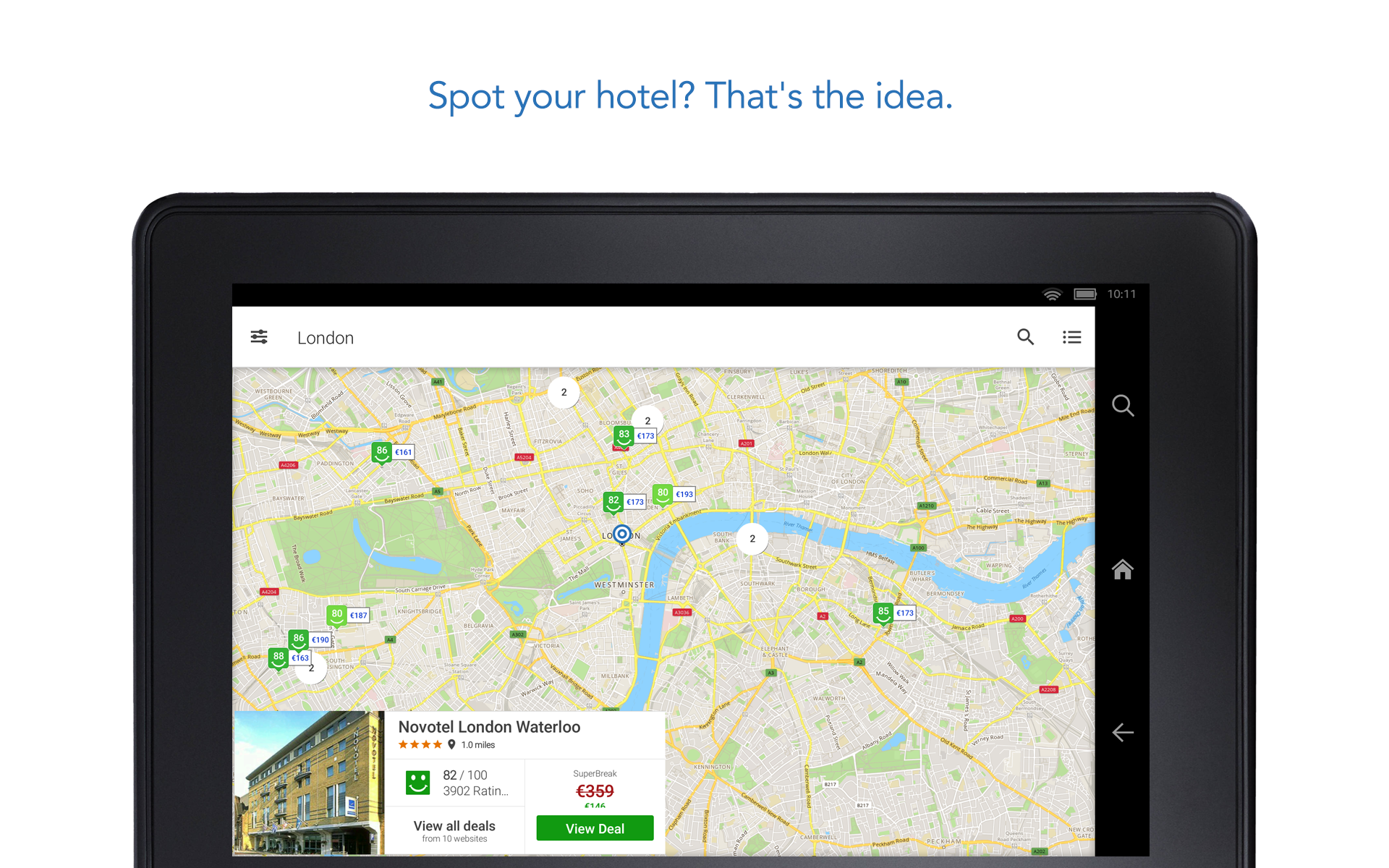 trivago Hotel deal comparison from over 175 booking sites worldwide ...