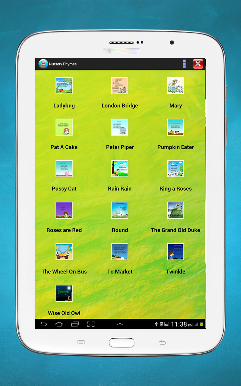 Nursery Rhymes - App on Amazon Appstore