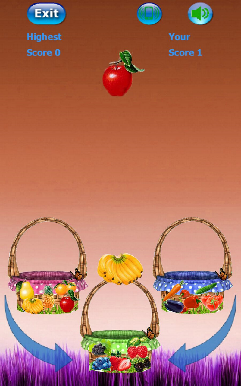 Bucket Fruit - sort kids game:Amazon.in:Appstore for Android