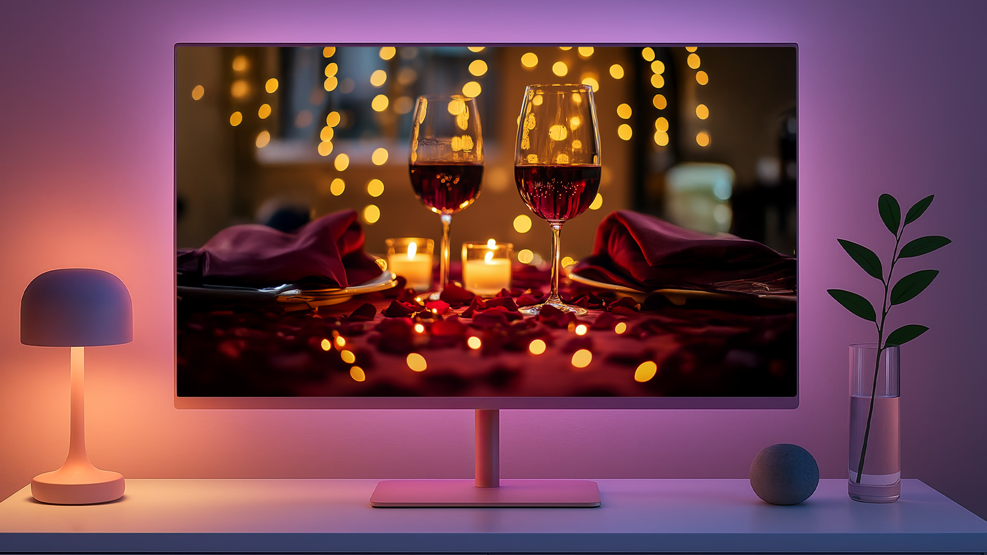 Romantic Ambience Screensavers – Cozy Love Mood Scenes with Soft Music ...