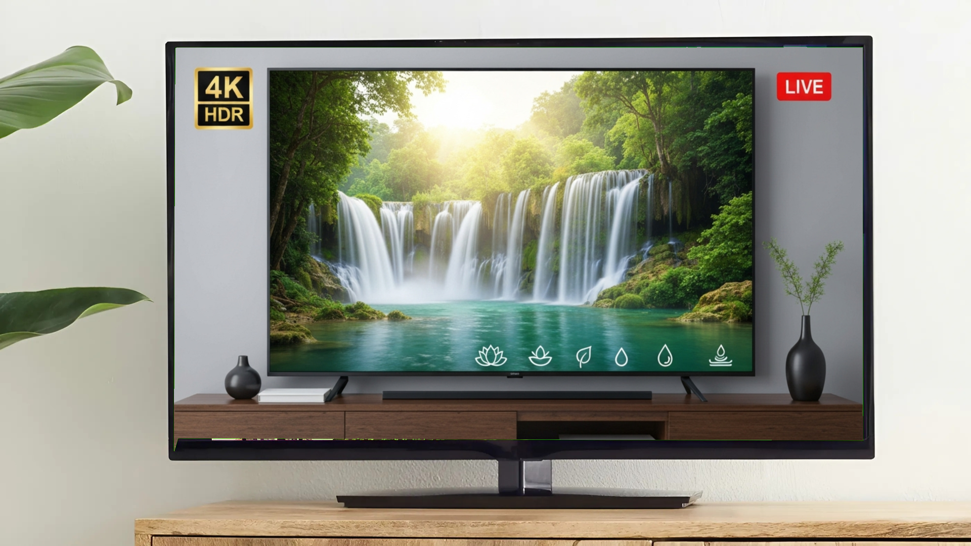 Waterfall 4K – Soothing Nature Ambience Fire TV Screensaver - App on ...