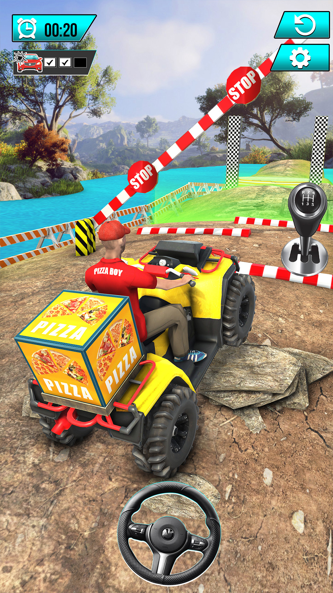 Fast Food Pizza Delivery Car Driving Simulator Game – Offroad Sports ...