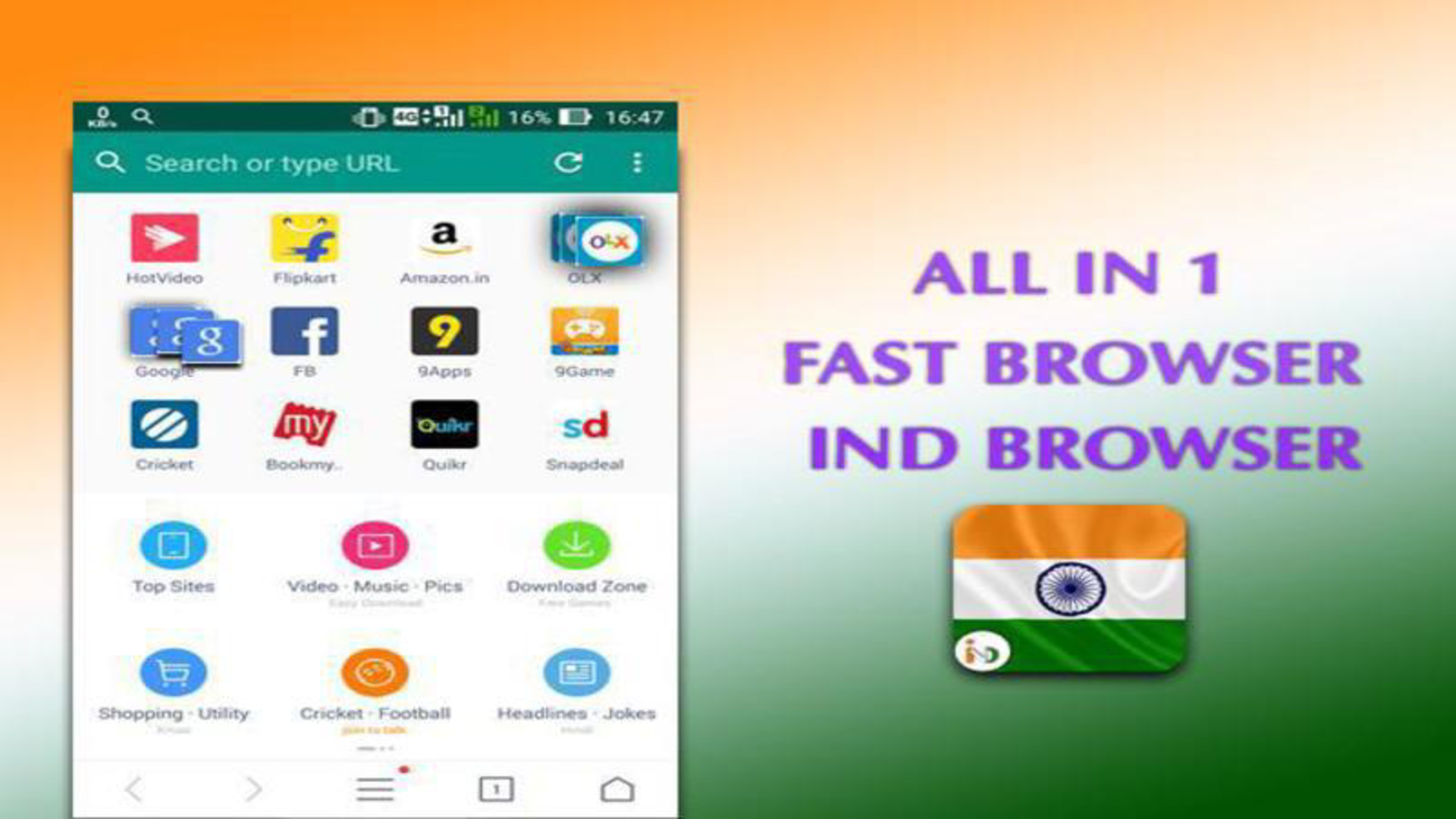 4g Indian Browser - Fast Indian Browser - App on Amazon Appstore