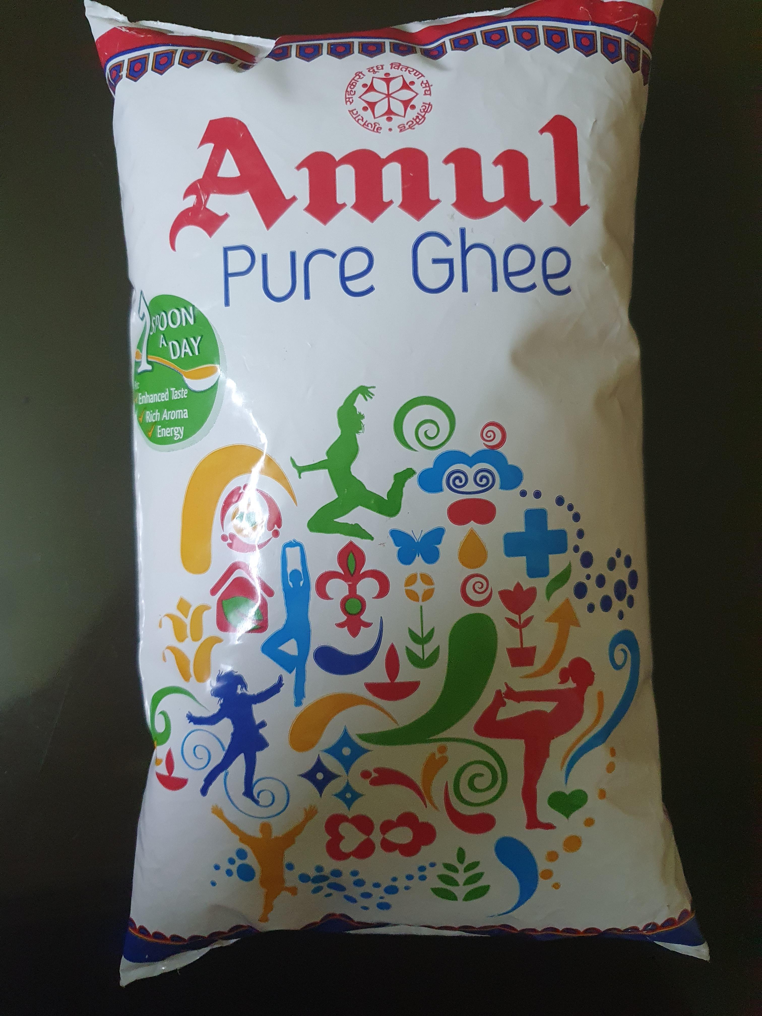 Amul Pure Ghee Pouch, 1L : Amazon.in: Grocery & Gourmet Foods
