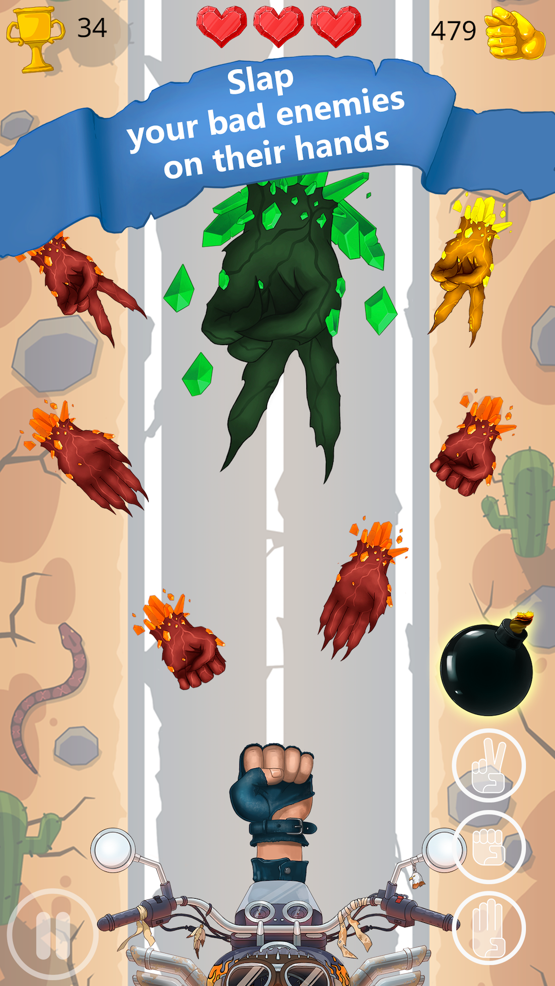 Rock Paper Scissors - fantasy RPS - World of Hands - App on Amazon Appstore