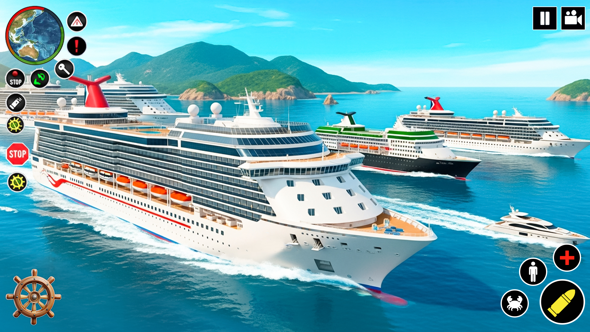 Ultimate Cruise Ship Fun Driving Simulation Game - Offroad Police Cargo ...