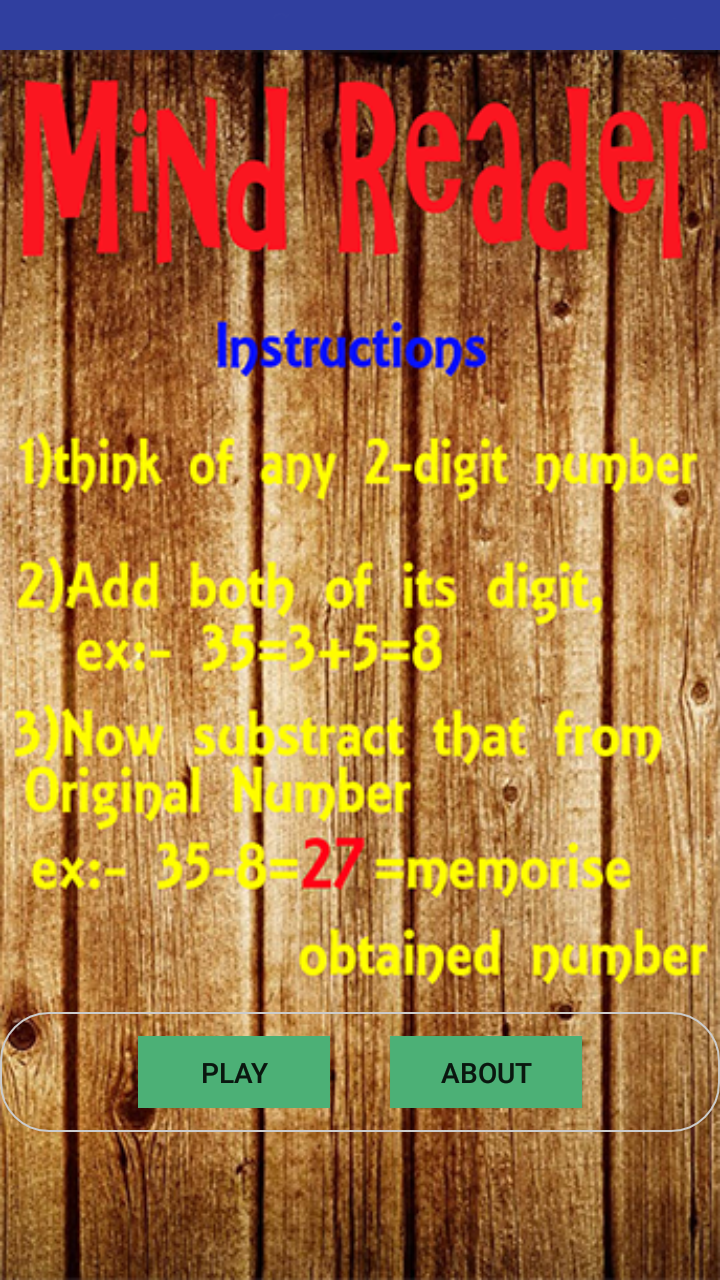 Mind Reader - App on Amazon Appstore