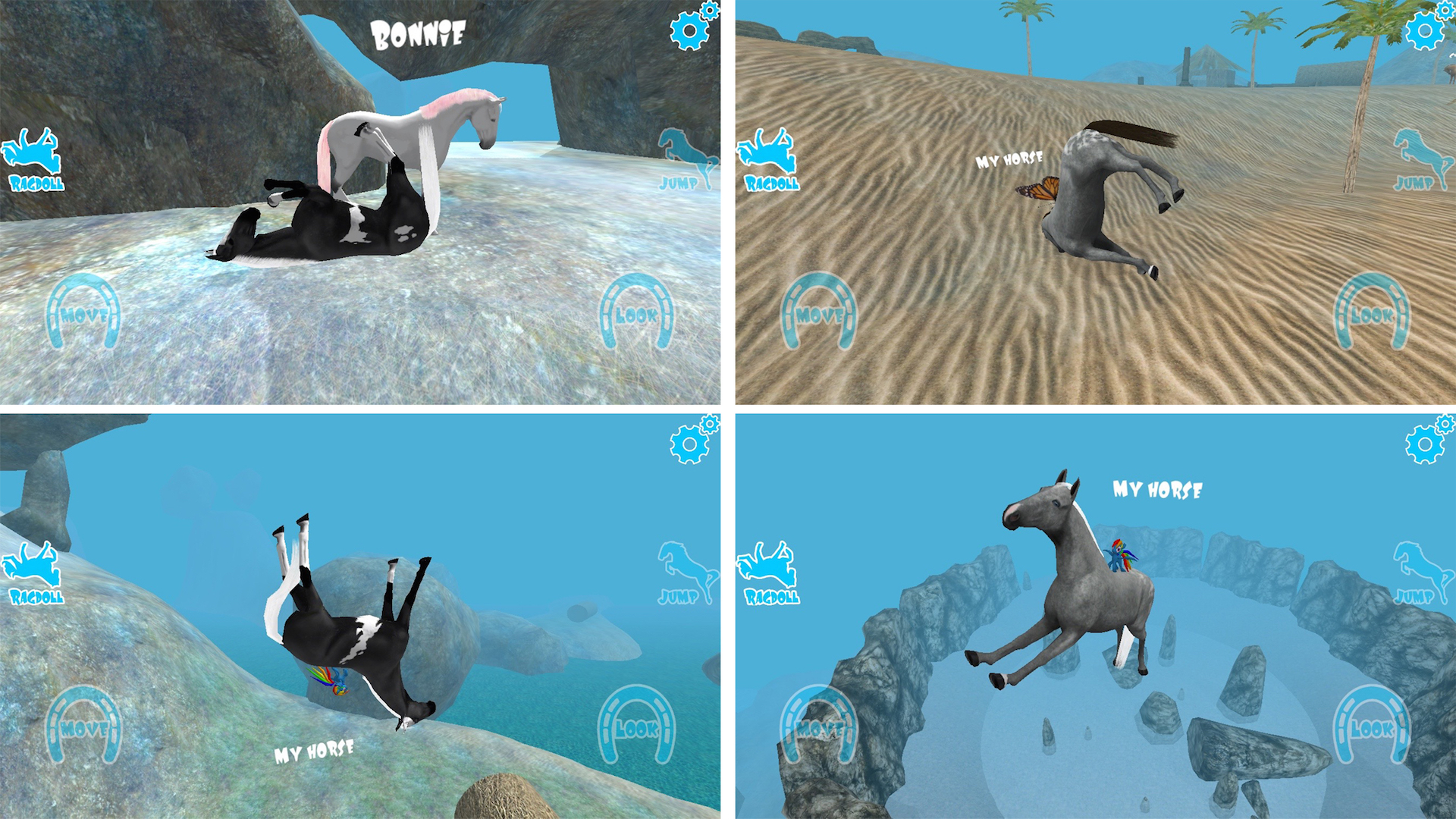 Hill Cliff Horse - Online Ragdoll Physics - App on the Amazon Appstore