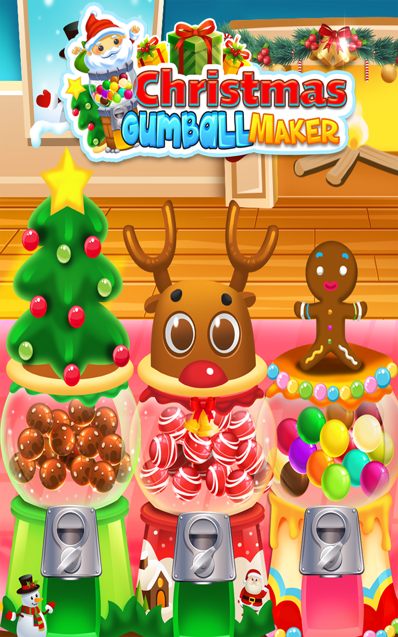 Christmas Bubble Gum - Kids Chewing Gum Dessert Food Maker Games FREE ...