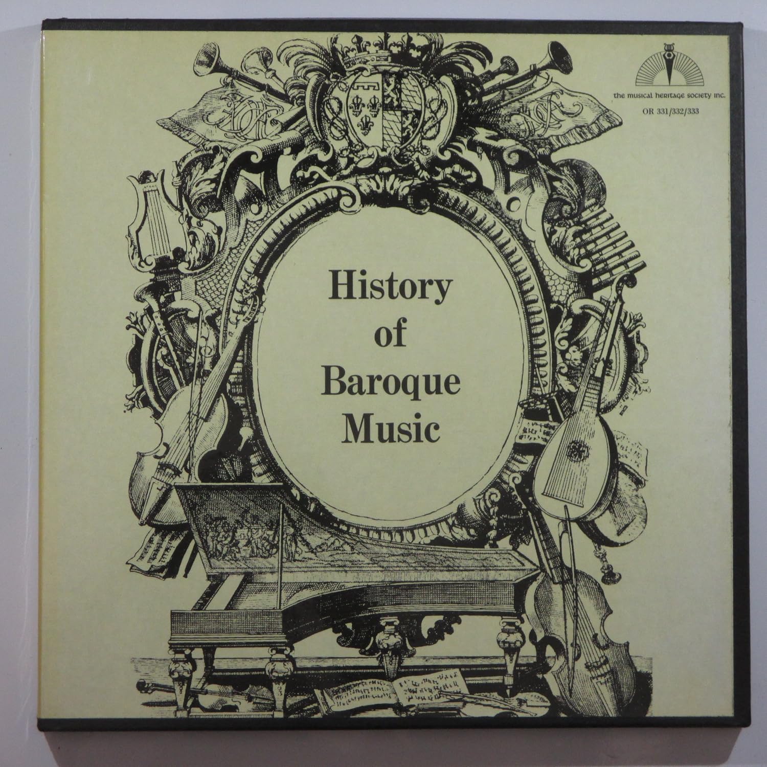 Amazon.com: VARIOUS HISTORY OF BAROQUE MUSIC vinyl record: CDs & Vinyl