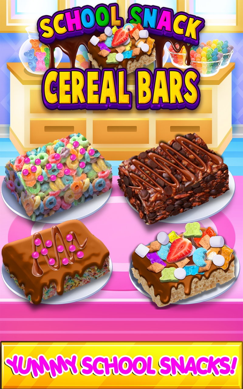 School Lunch Cereal Bars - After School Kids Snacks FREE - App on ...