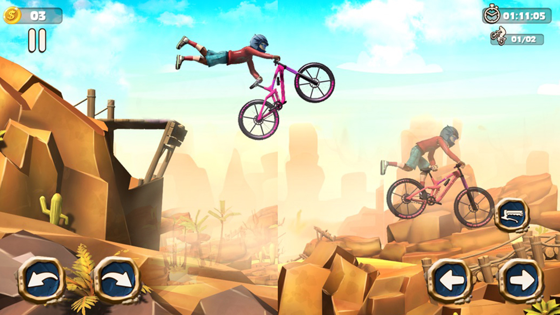 Dirt Bike Hill Motocross Trail Bicycle Track Racing| BMX A Flipping ...