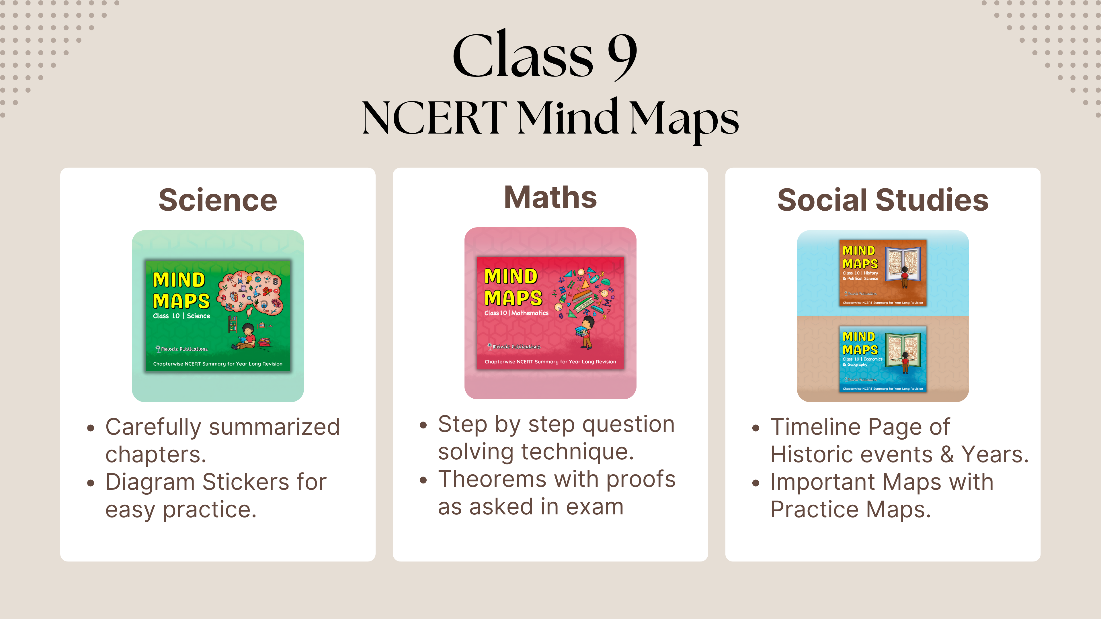 Watch CBSE Class 9 Mind Maps for Science, Maths and Social Science on ...