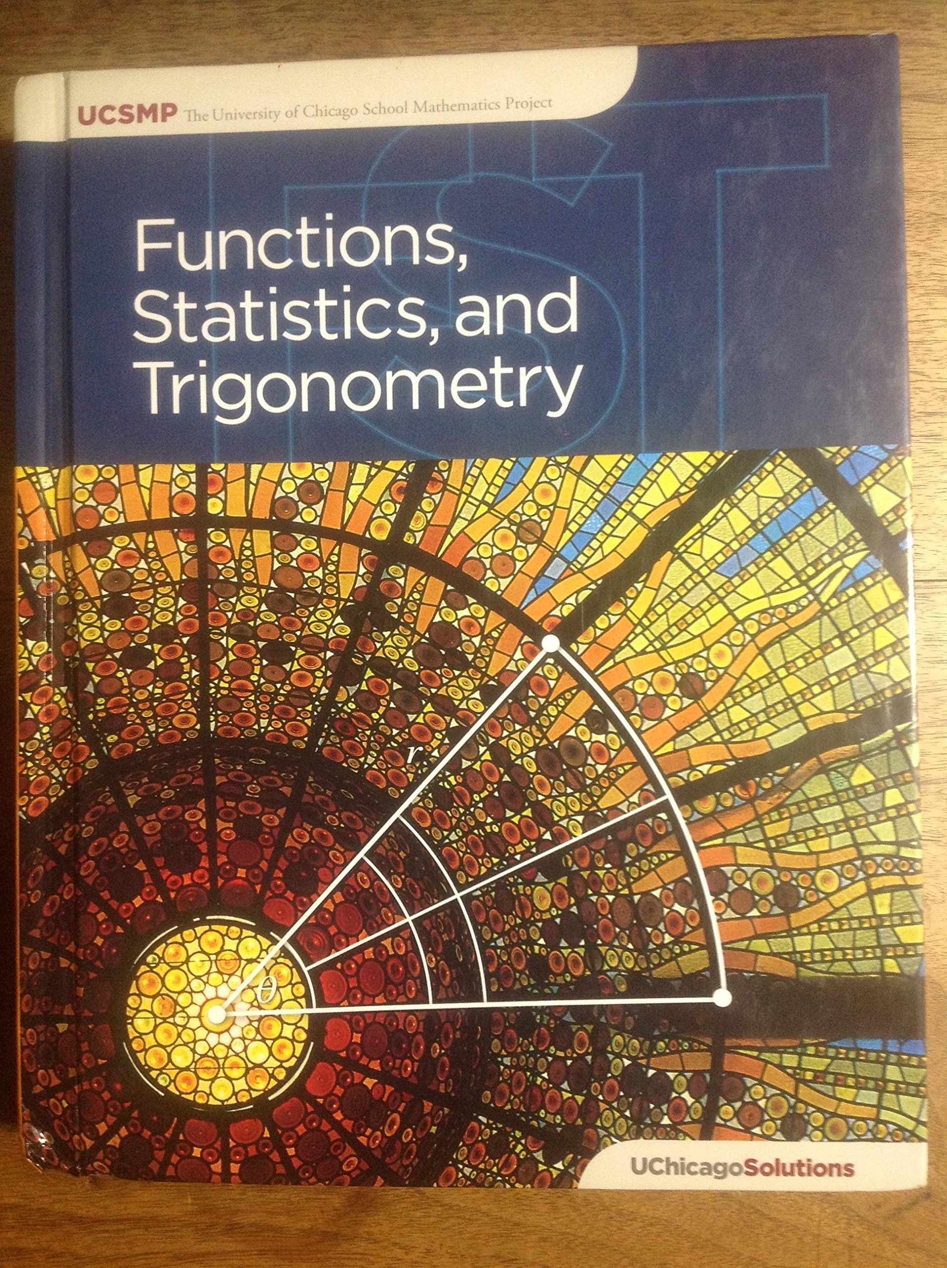 Amazon.com: Functions, Statistics, and Trigonometry (The University of ...