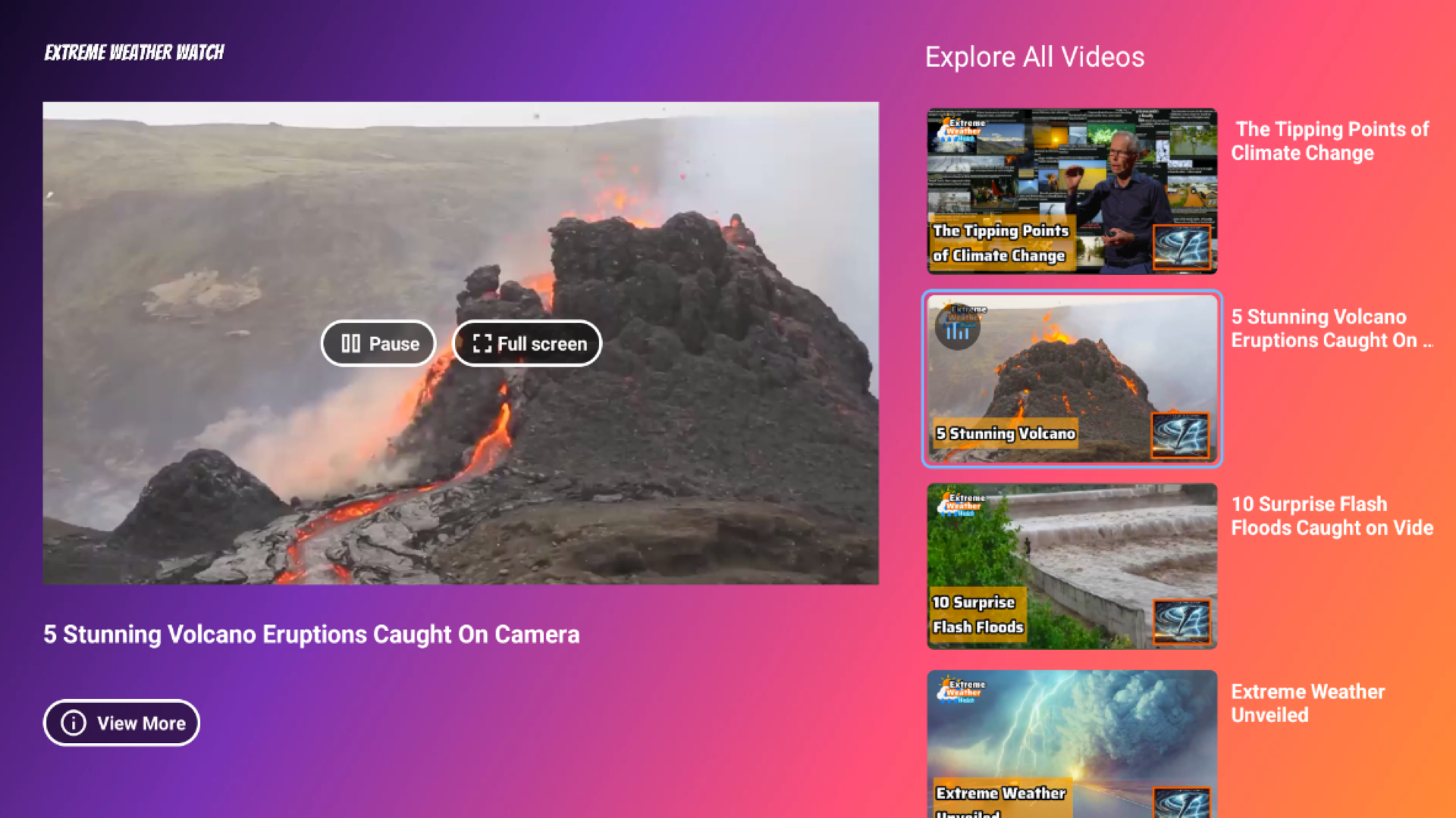 Extreme Weather Watch - App on Amazon Appstore