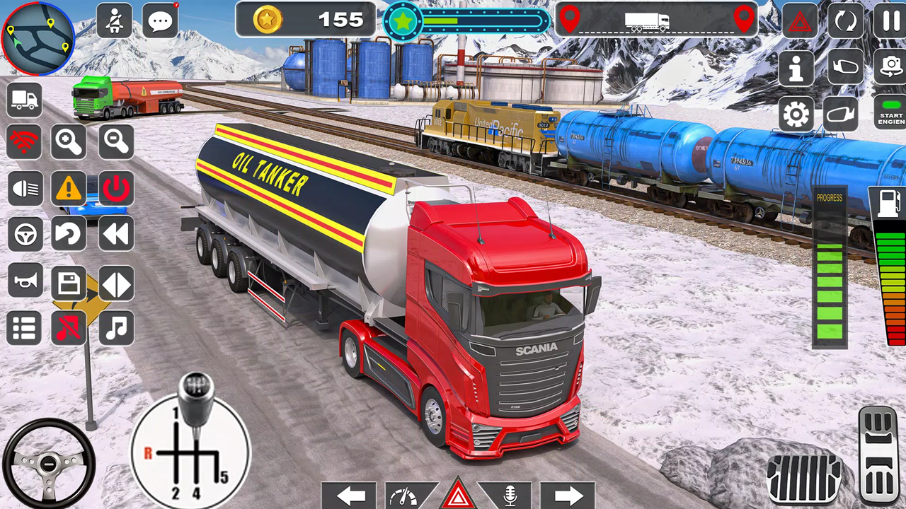 Offroad Oil Cargo Truck Crazy Driving Adventure Game - Oil Tanker Truck ...