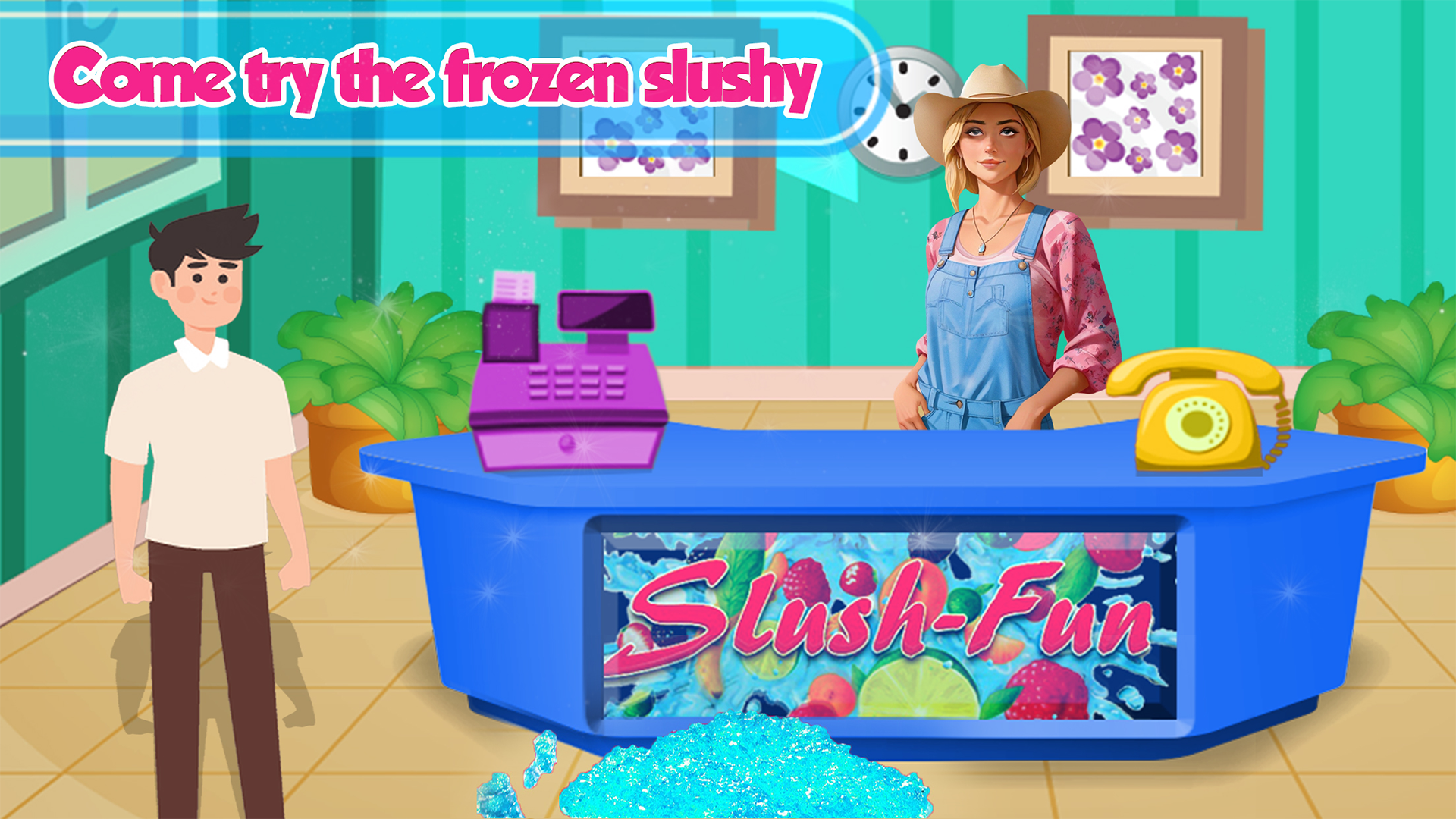 Frozen Slush Rainbow Ice Cream : Craft Colorful Slushy Delights - App ...
