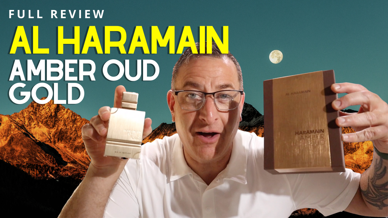 Watch Al Haramain Amber Oud Gold Full Fragrance Review on Amazon Live
