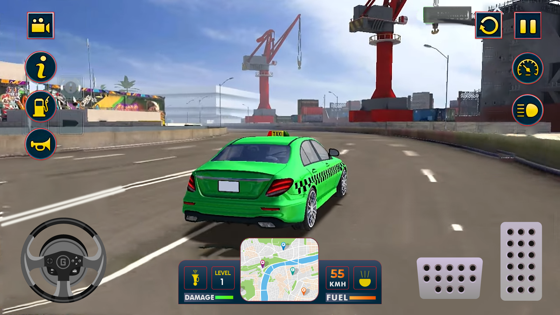 Crazy Taxi Cab Driving Game - Real Taxi Simulator 3D - App on the ...