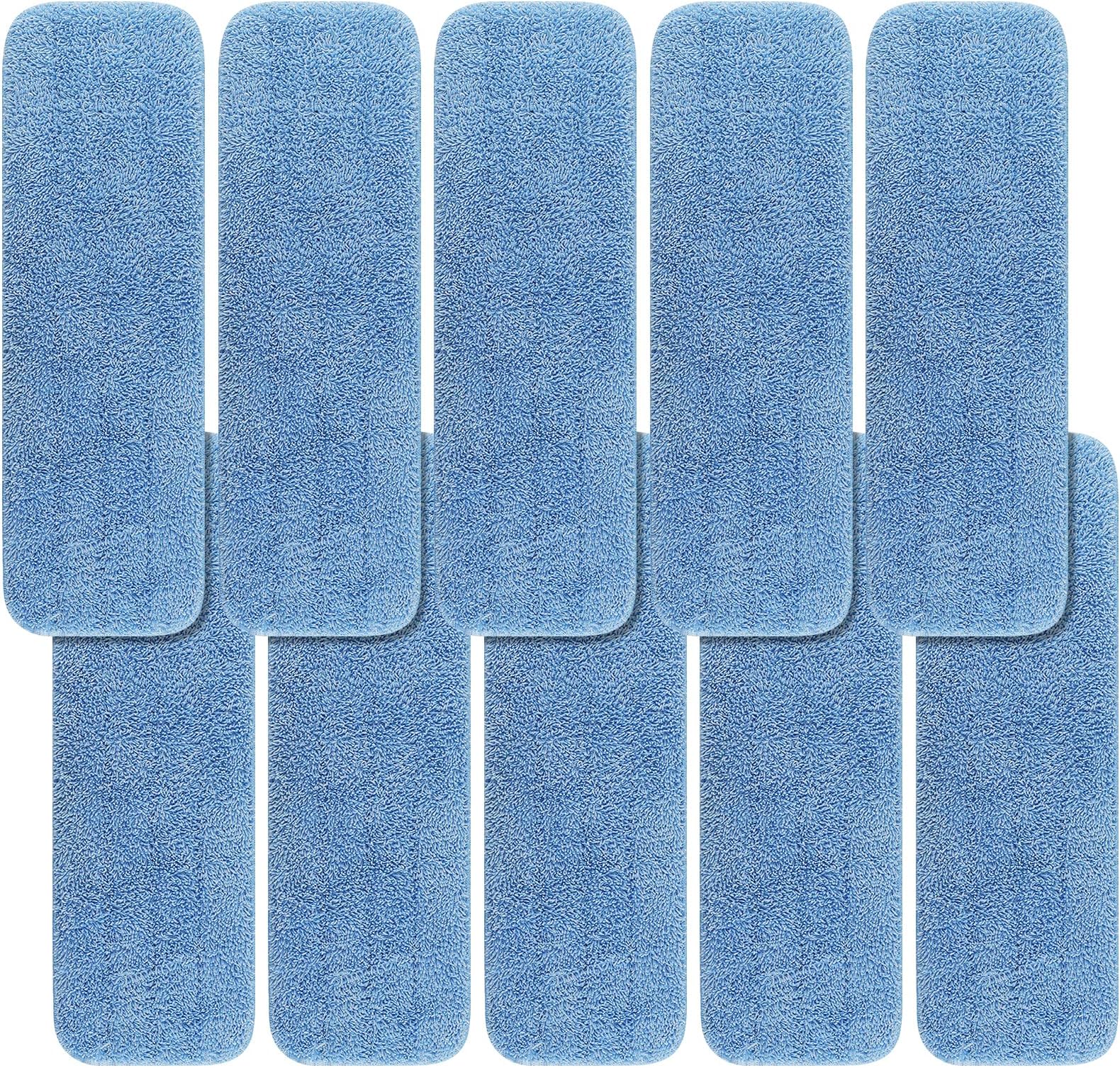 Amazon.com: Microfiber Wholesale™ 18 inch Microfiber Mop Pads - Machine ...